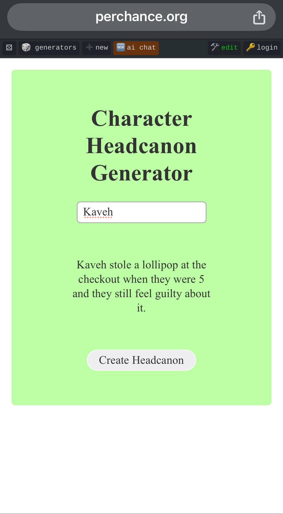 4ggravate headcanon generator Genshin Impact | HoYoLAB