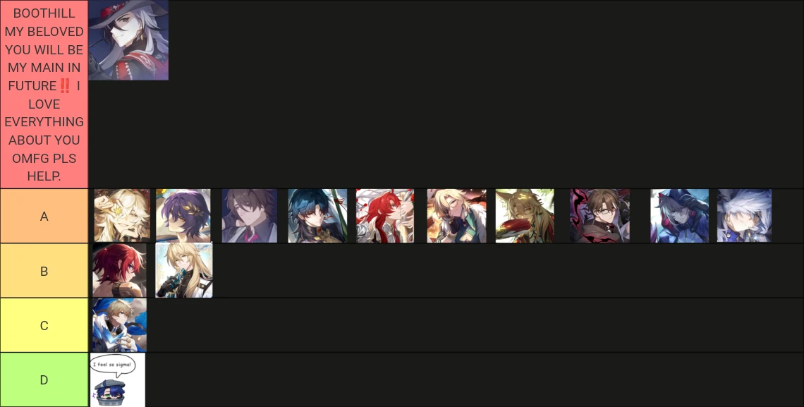 Uh yh so like hear me out hsr edition. (ALSO LIKE I FORGOT PERSON WHO ...