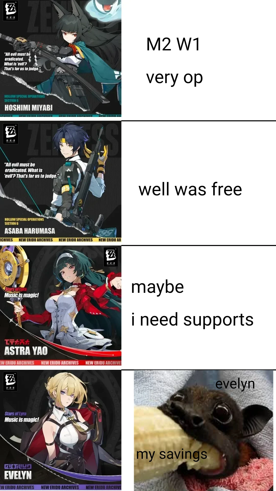 lo admito soy waifu player Zenless Zone Zero | HoYoLAB