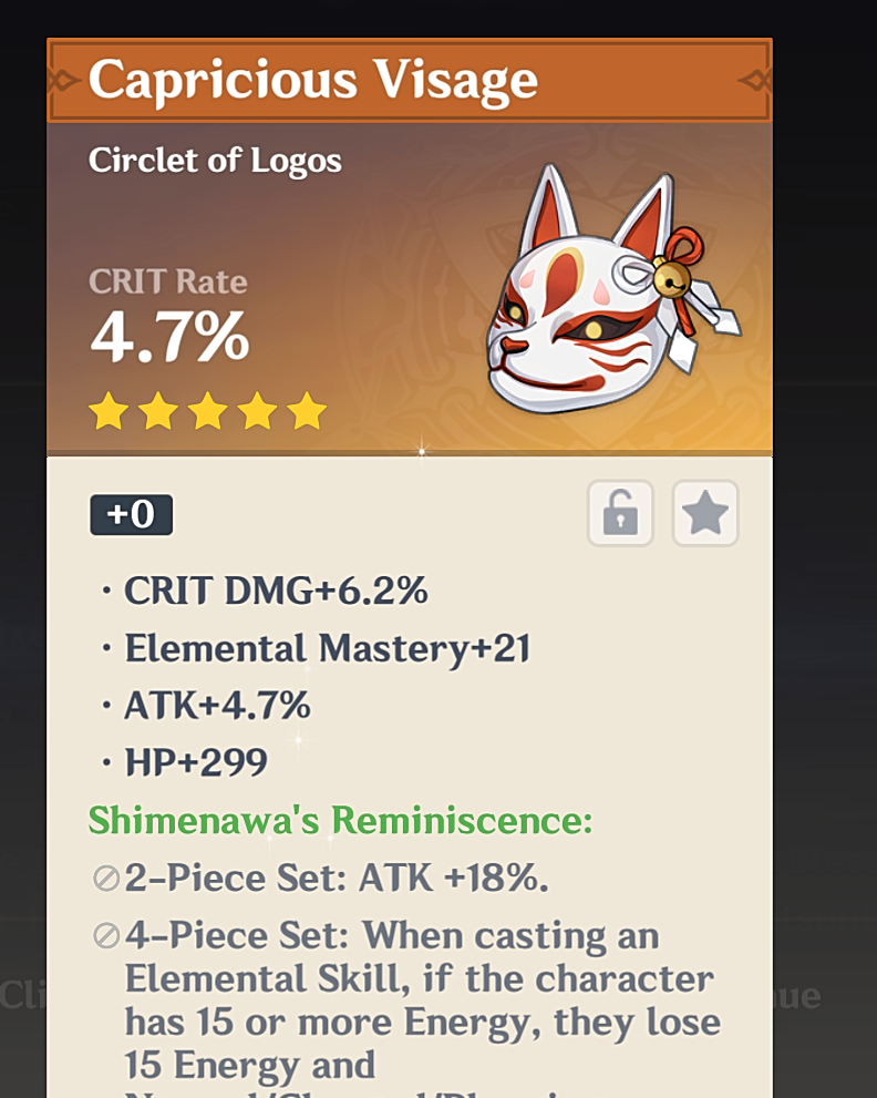 Finally a good artifact. Genshin Impact | HoYoLAB