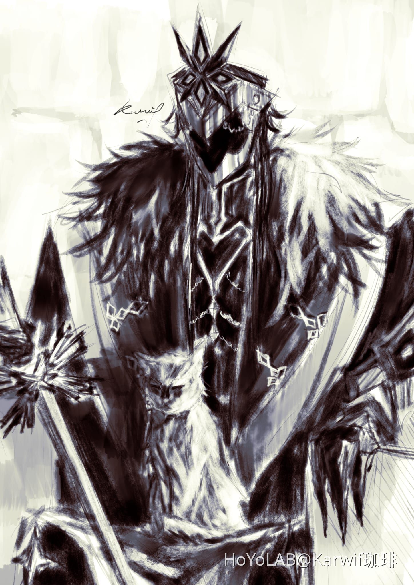 Capitano 1h fanart Genshin Impact | HoYoLAB