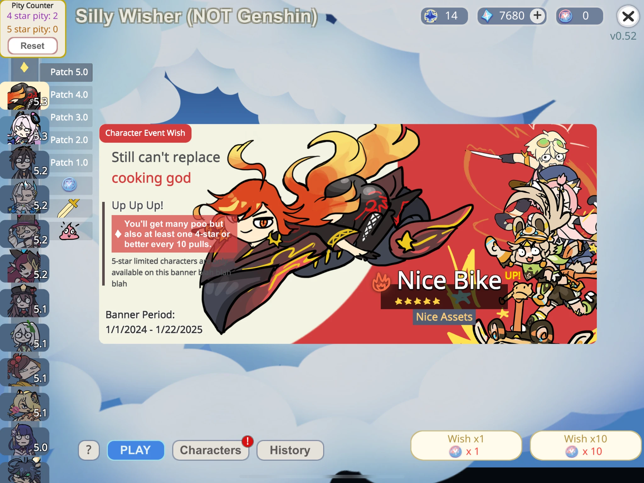 New Silly Wisher Update. Genshin Impact | HoYoLAB