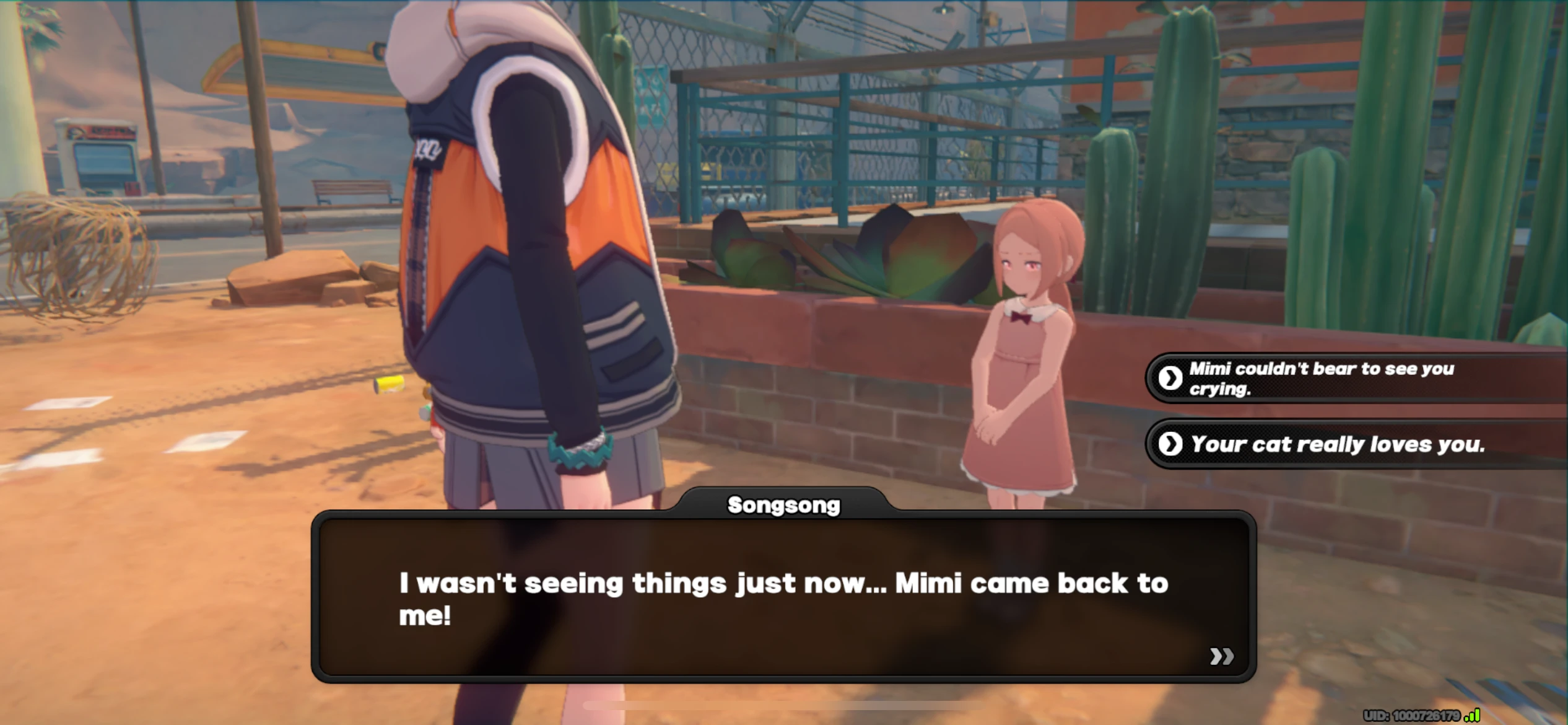 Is Mimi some sort of inside name that the writers reuse for cats ...