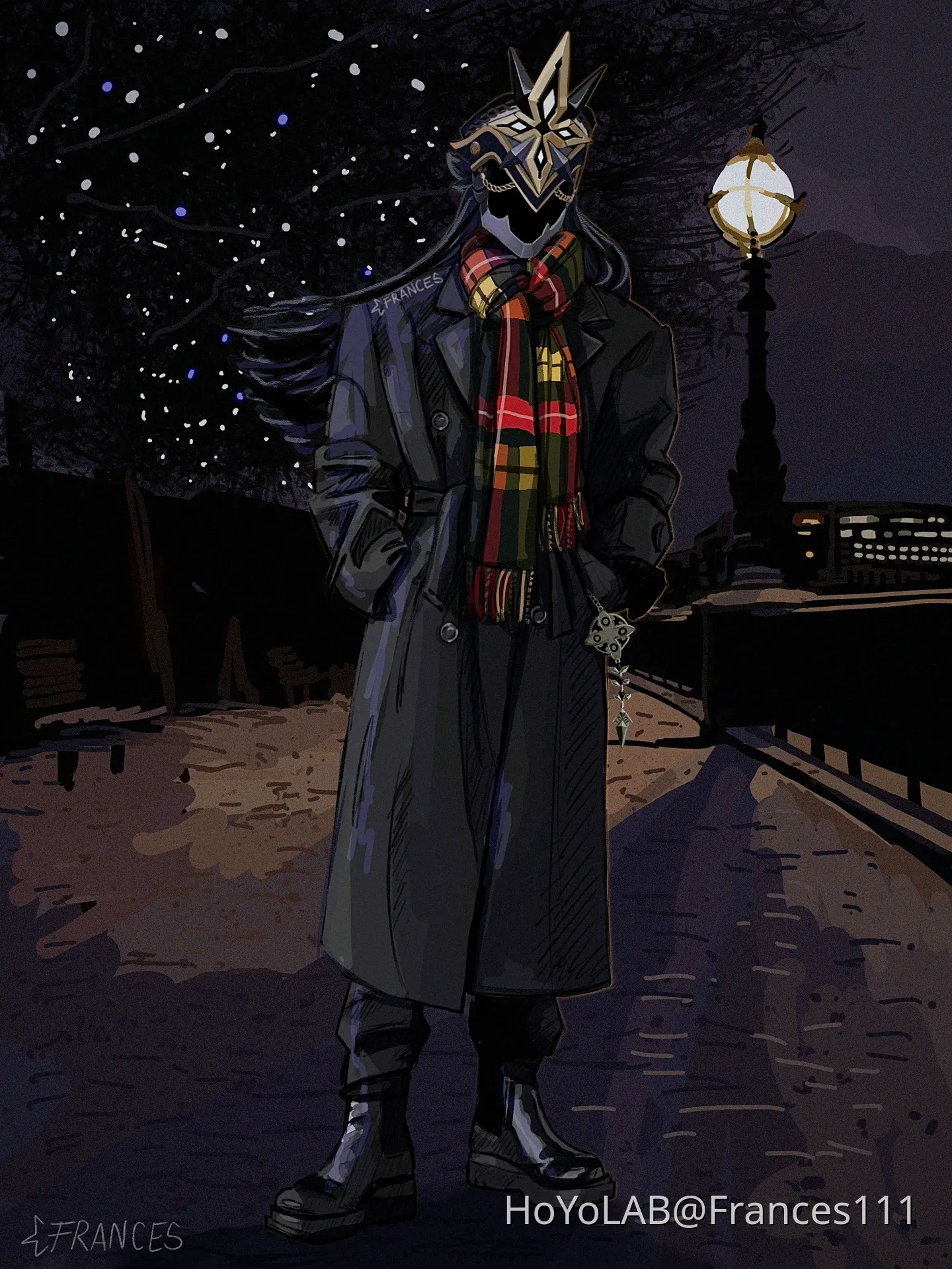 Capitano in a modern winter setting🖤 Genshin Impact | HoYoLAB