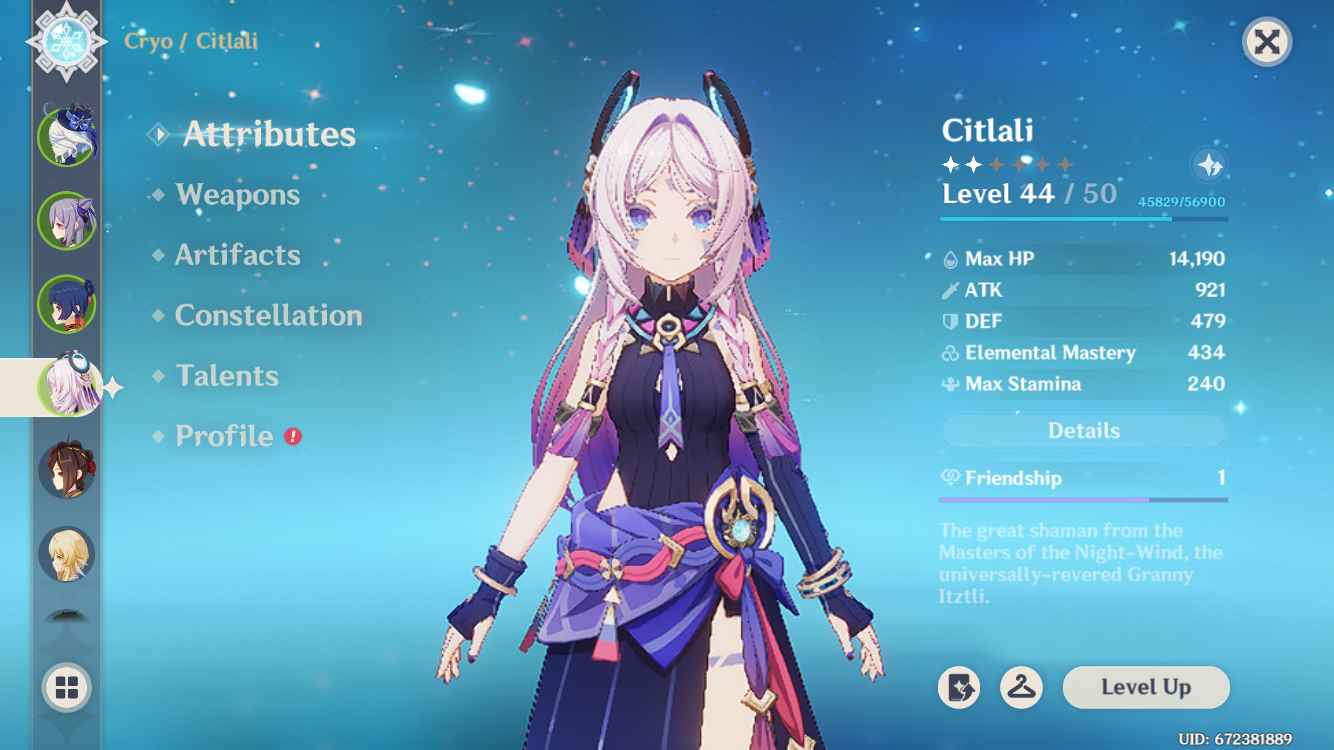 Rate my Citlali build! Genshin Impact | HoYoLAB