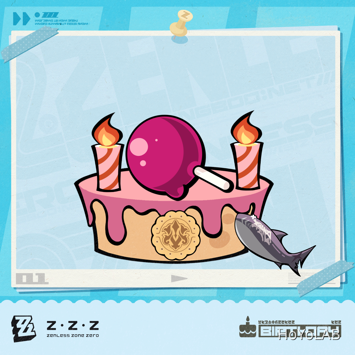 A special cake for our first limited S-rank! Zenless Zone Zero | HoYoLAB