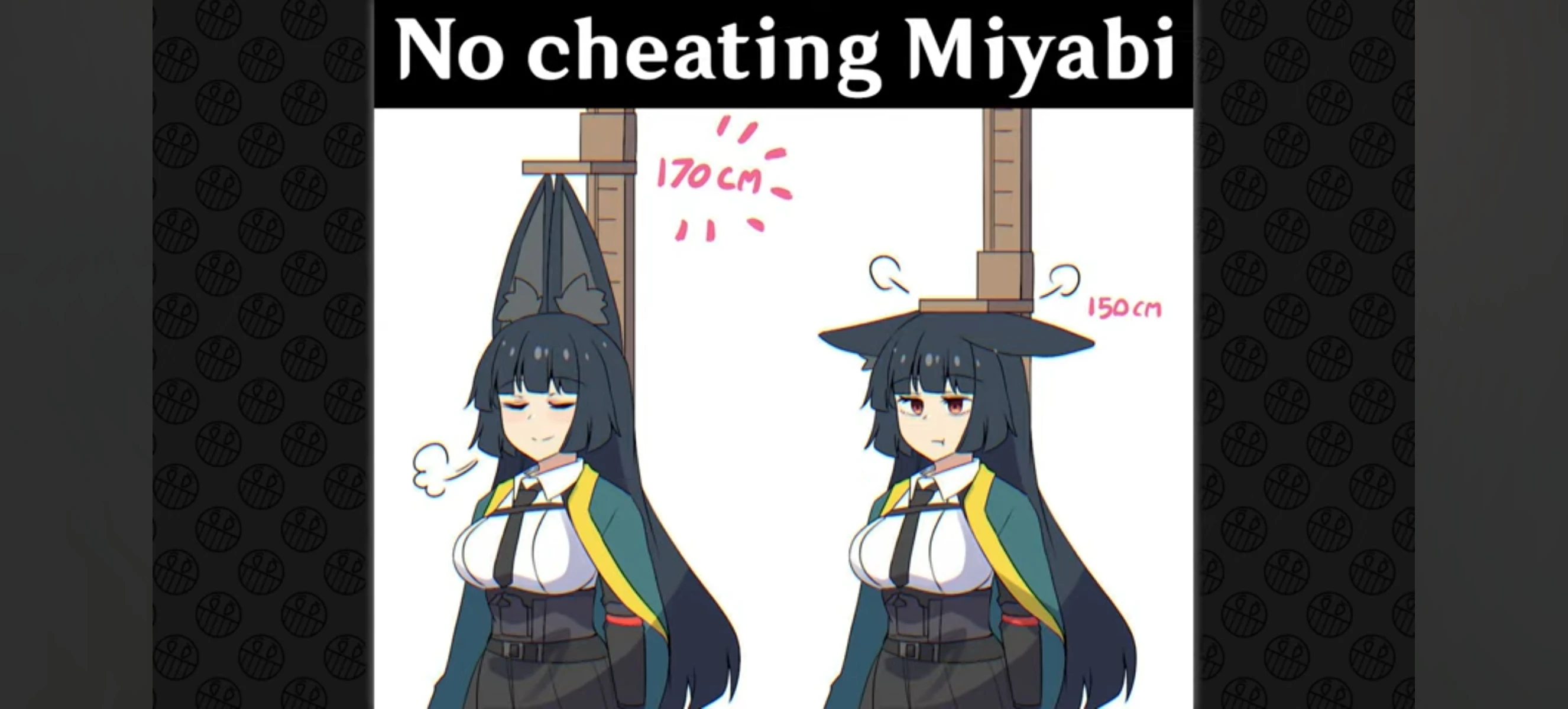 miyabi cheats her height? Zenless Zone Zero | HoYoLAB
