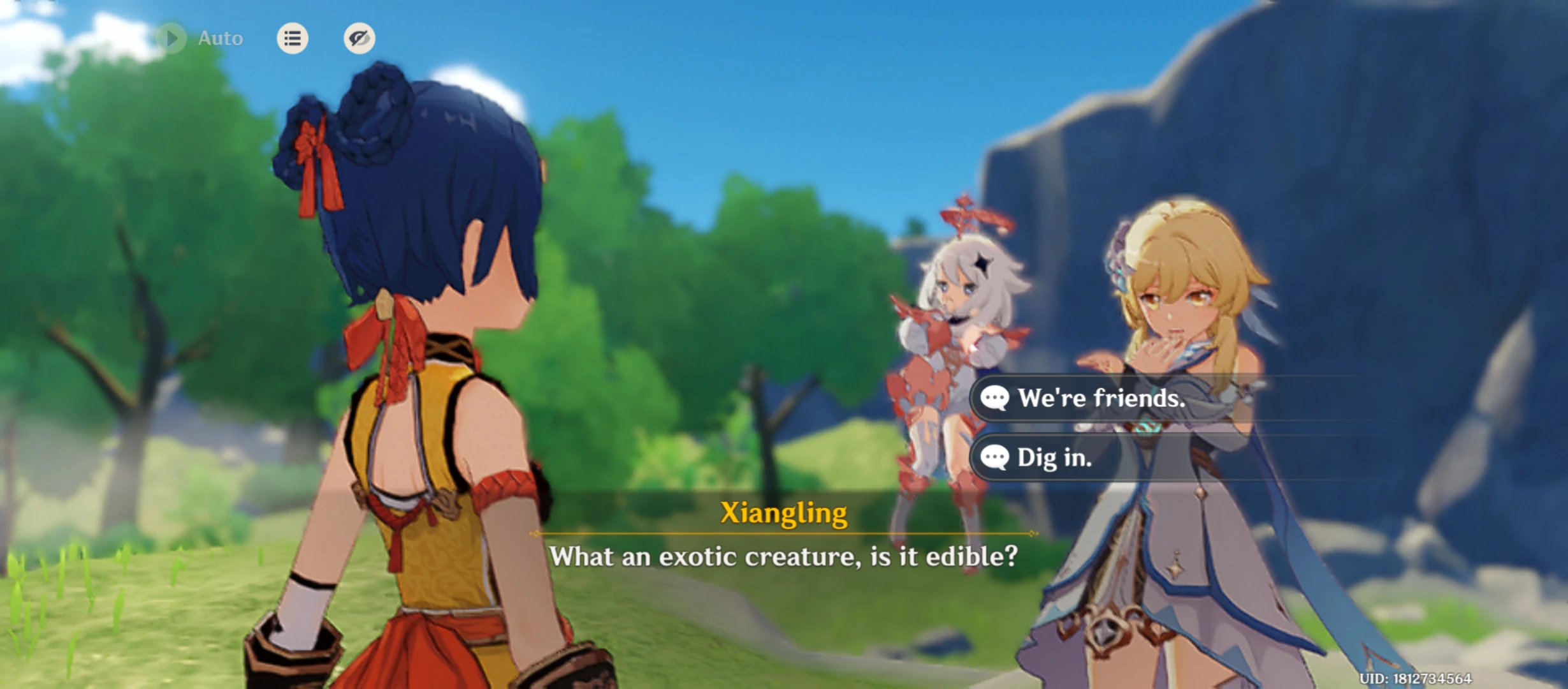 XIANGLING PLEASE DON'T EAT MY PAIMON! Genshin Impact | HoYoLAB