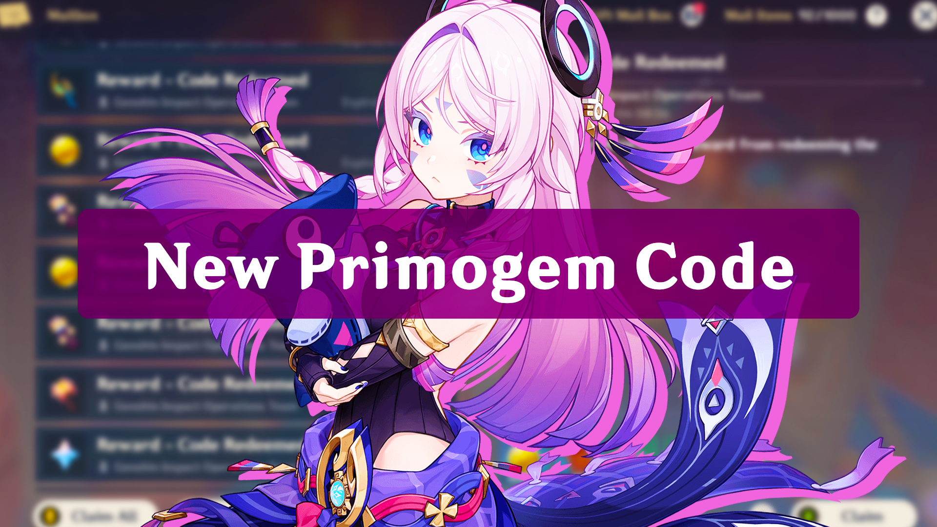 [V5.3] New Primogem Codes | 100 Primogems & Other Rewards (NEW CODES) Genshin Impact | HoYoLAB