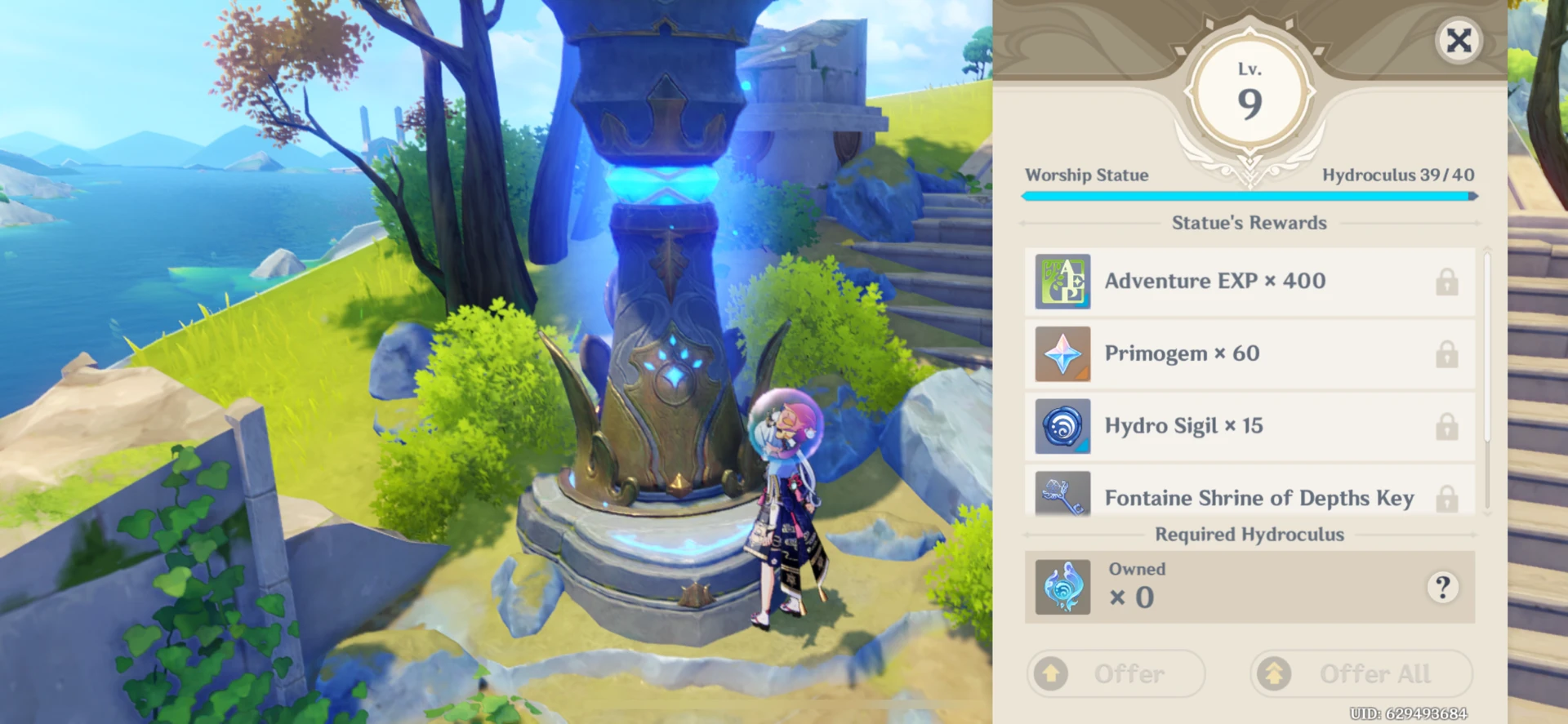 Anyone knows what could be wrong with hydro resonance stone? Genshin ...