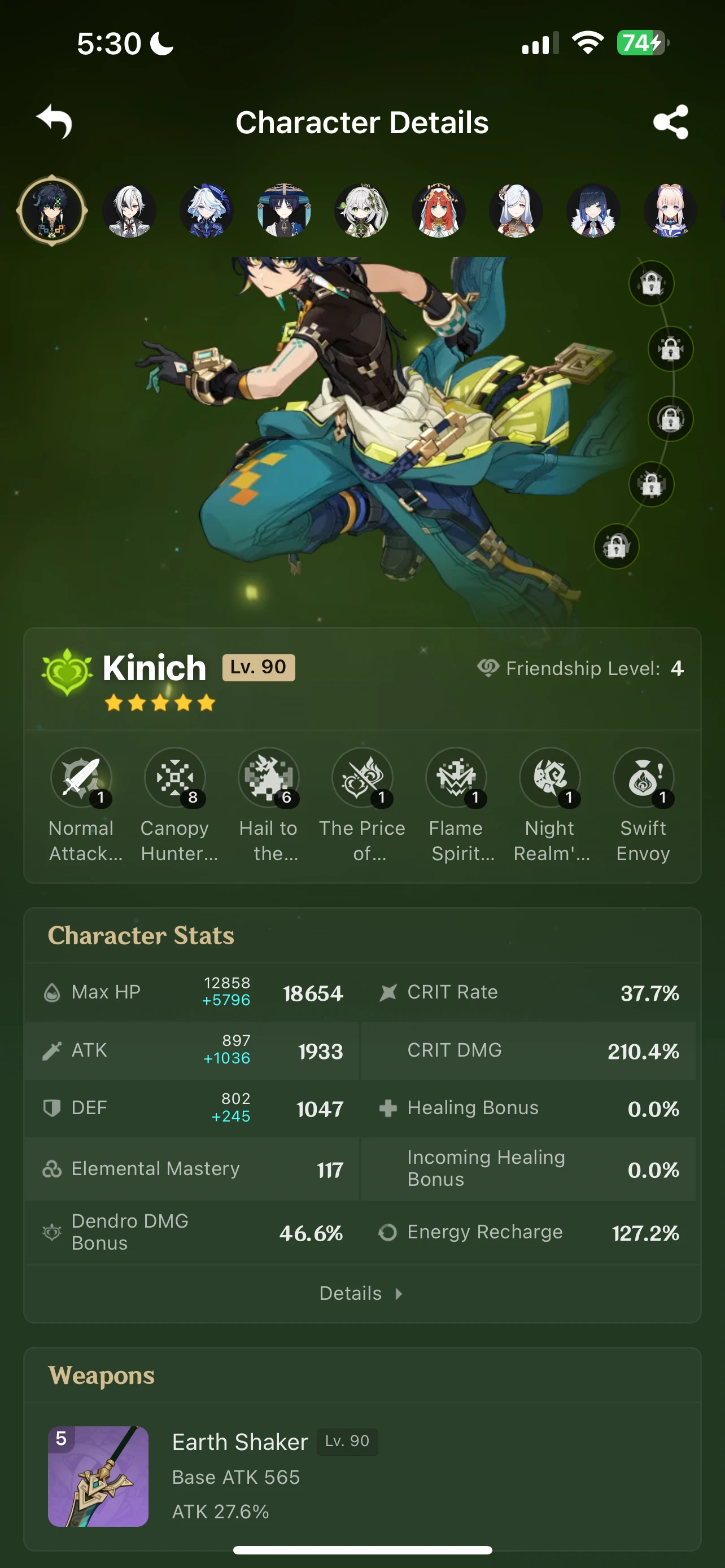 kinich build Genshin Impact | HoYoLAB