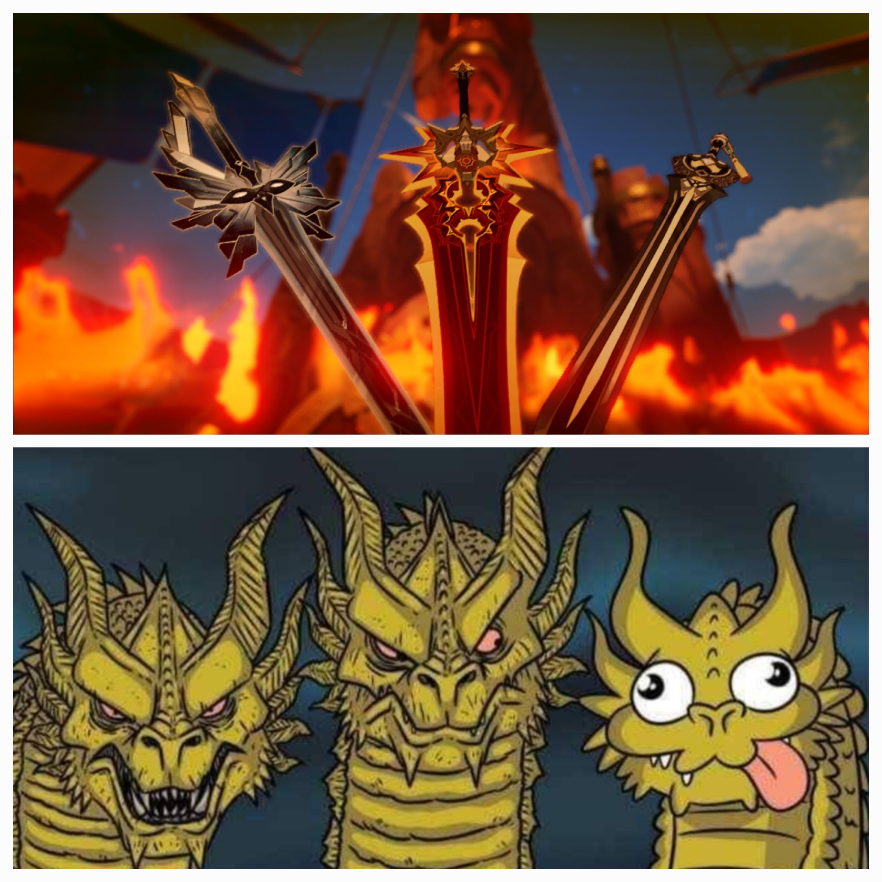 Swords of Capitano, Mavuika and traveler Genshin Impact | HoYoLAB