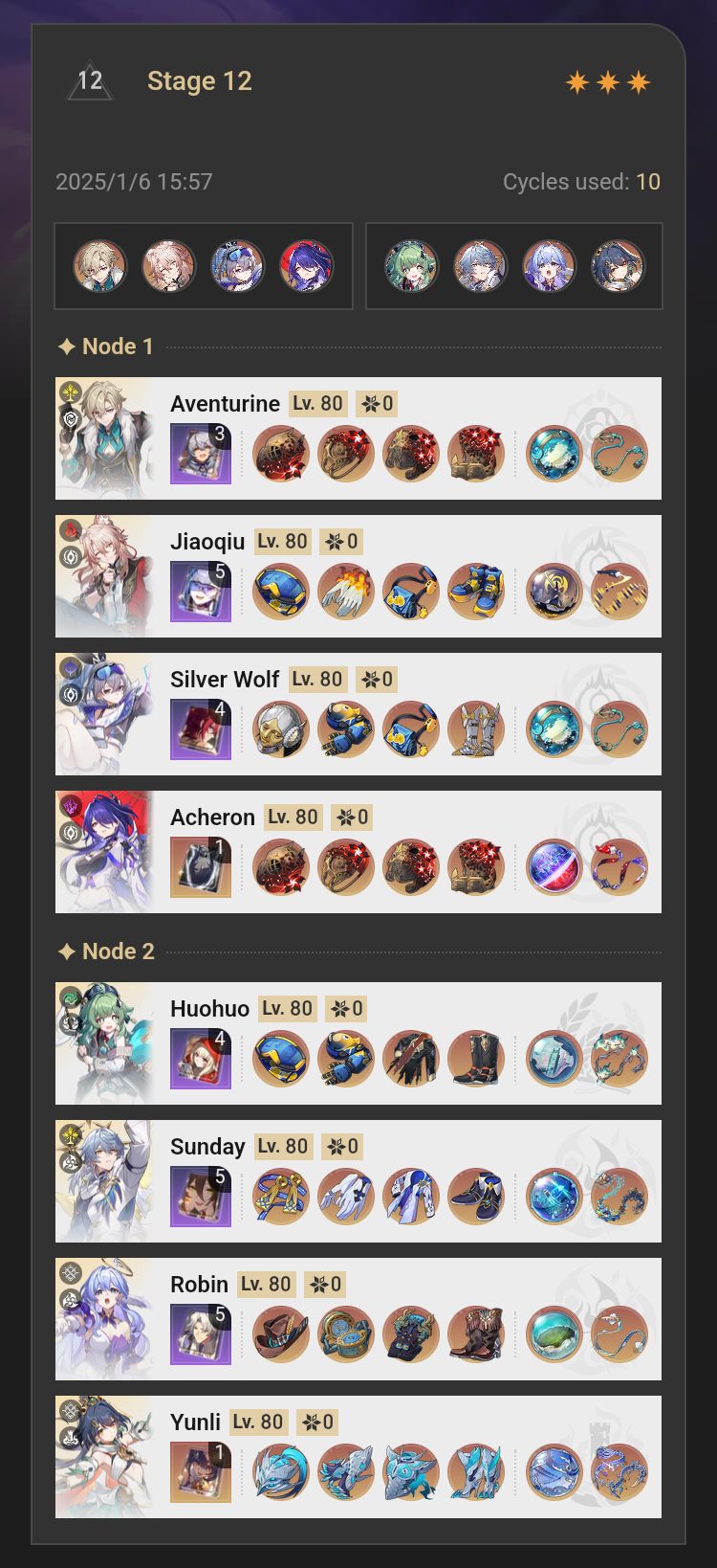 Acheron & Yunli HC Party Honkai: Star Rail | HoYoLAB
