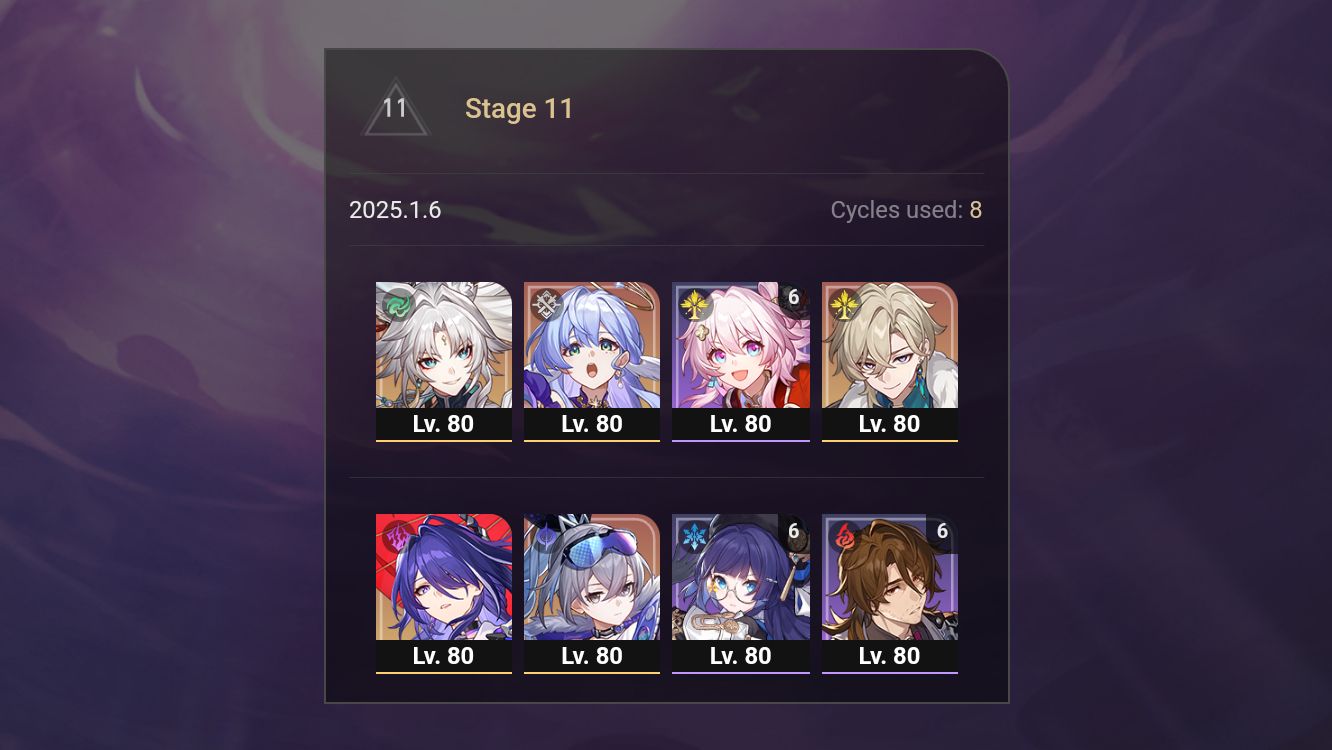 Fexiao and Acheron teams Honkai: Star Rail | HoYoLAB
