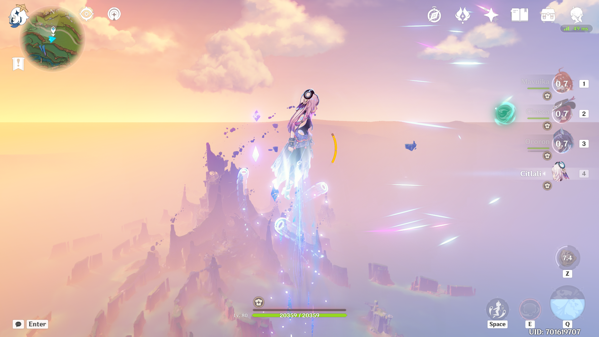 Flying above Natlan Genshin Impact | HoYoLAB
