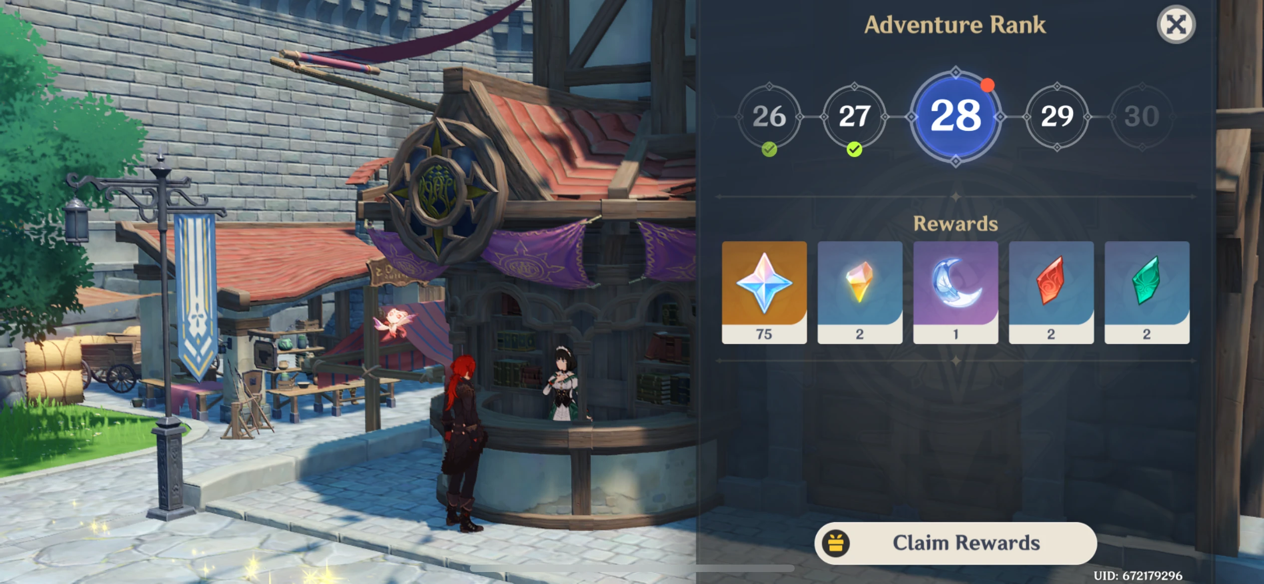 Adventure Rank 28 Genshin Impact | HoYoLAB