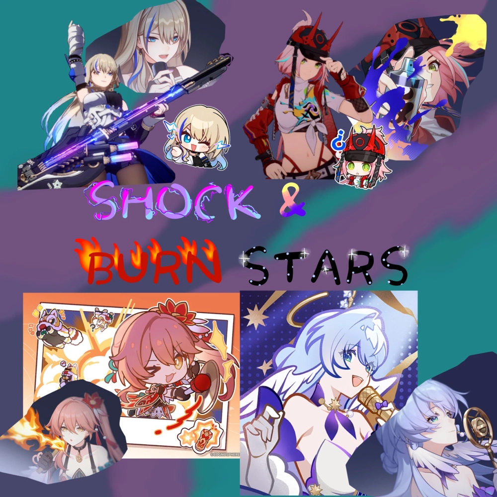SHOCK & BURN STARS CREW MEMBERS! Honkai: Star Rail | HoYoLAB