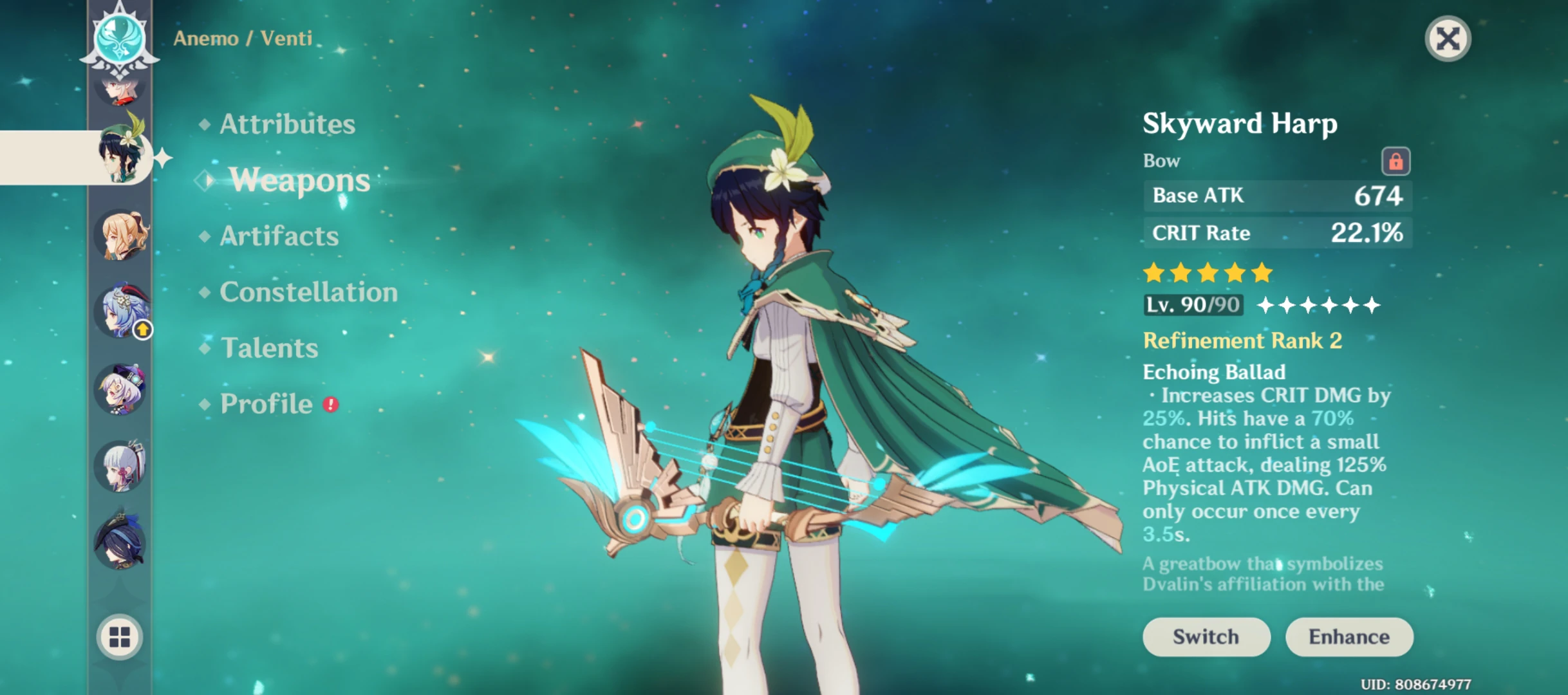 Archon Collection Genshin Impact | HoYoLAB