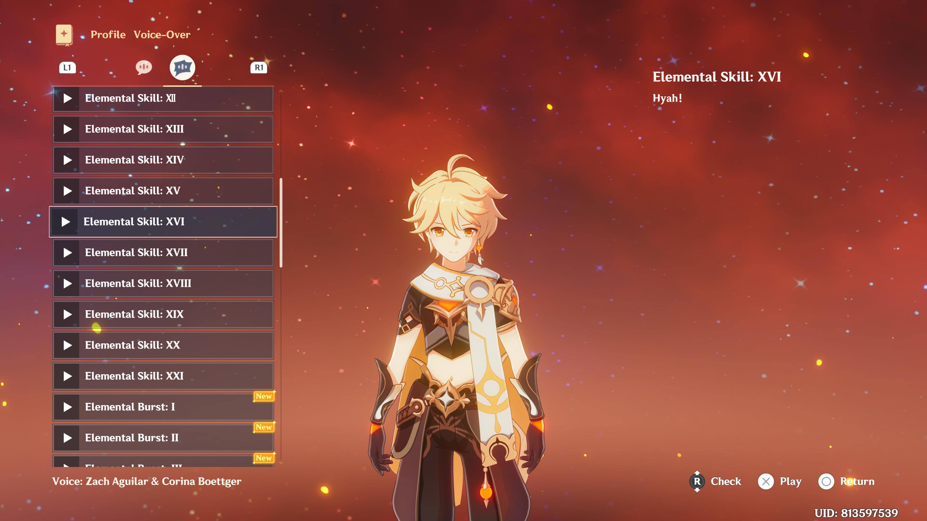 Guess I voice Aether when using his Pyro Element Genshin Impact | HoYoLAB