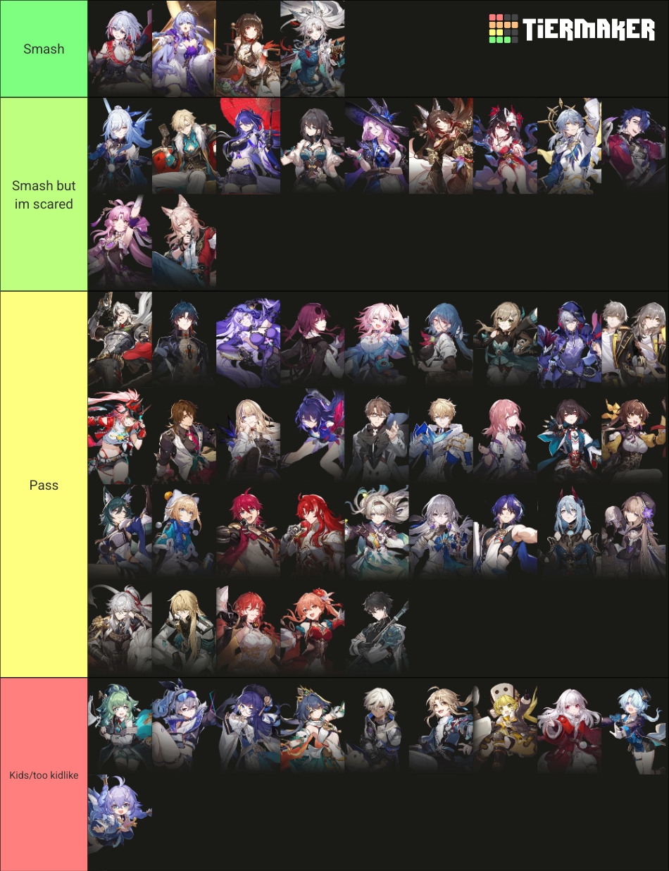 HSR smash or pass Honkai: Star Rail | HoYoLAB