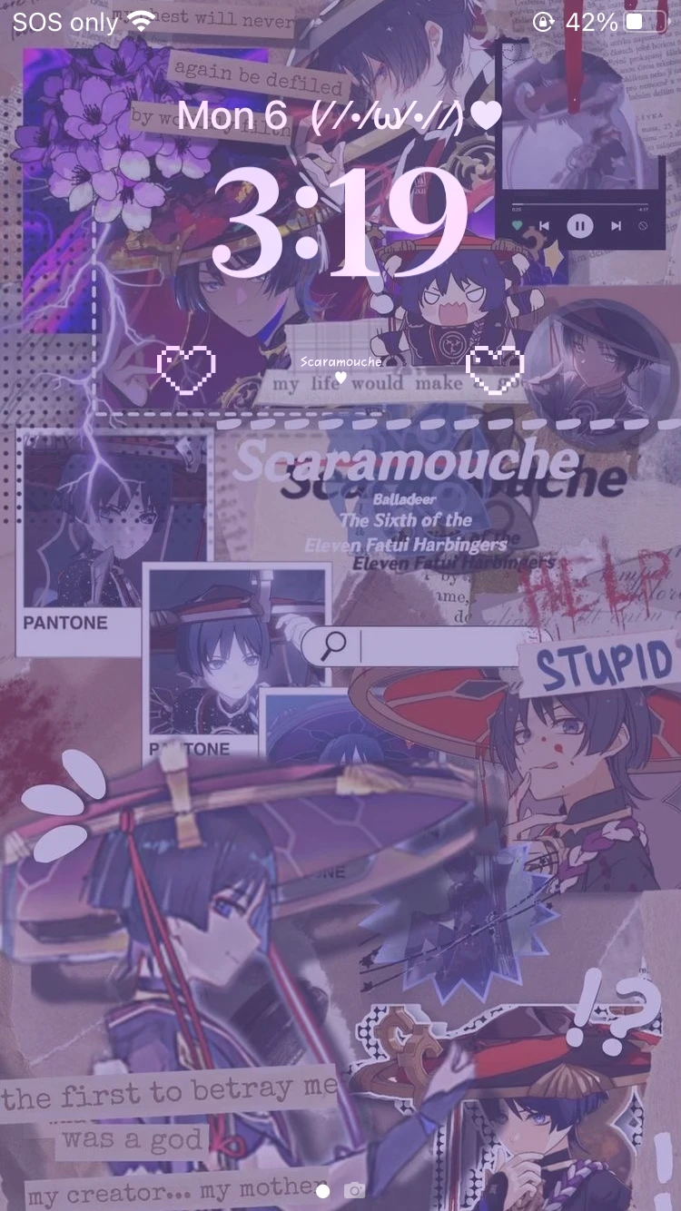 home and lock screen reveal Genshin Impact | HoYoLAB