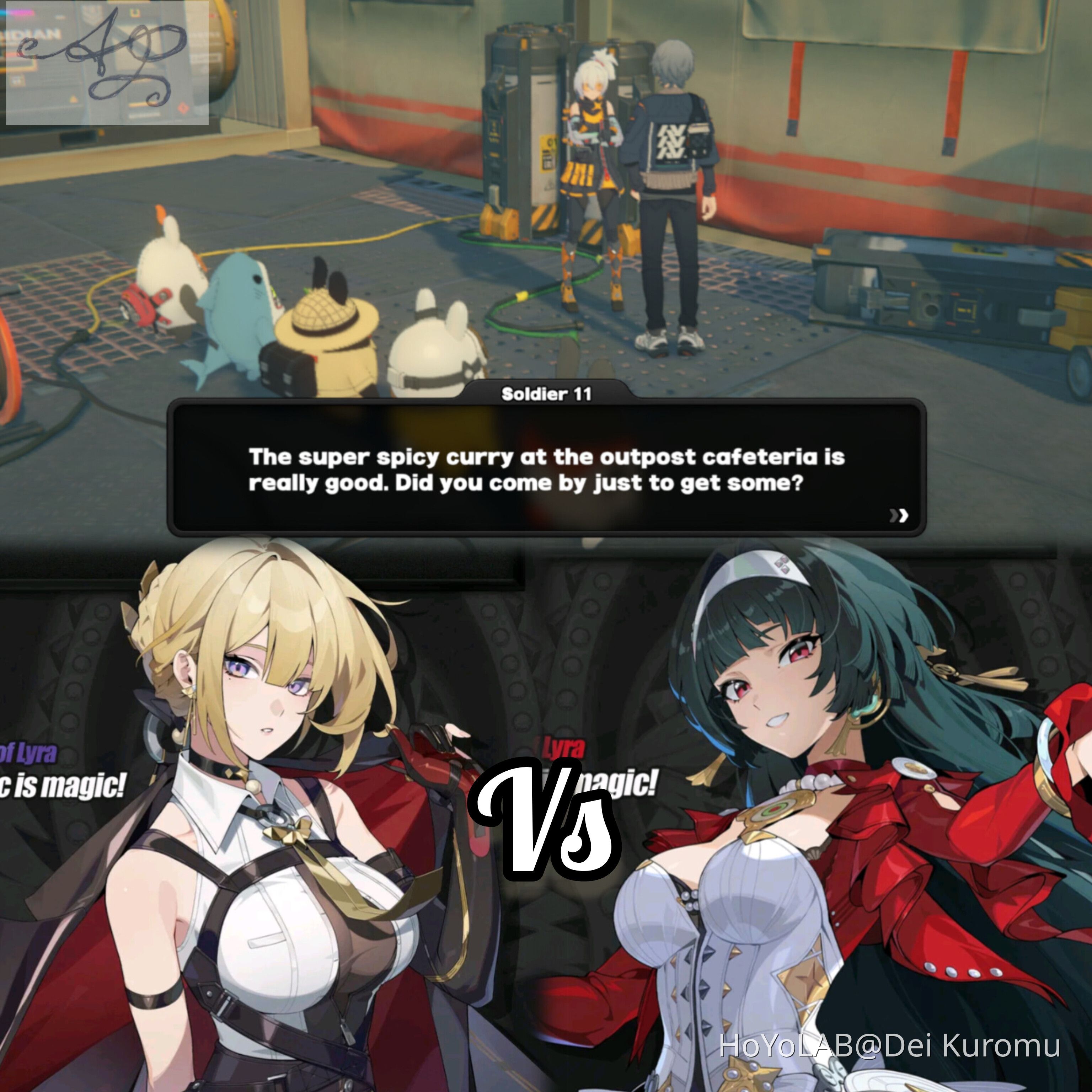 Soldier 11's Super Spicy Curry Challenge #4 Zenless Zone Zero | HoYoLAB