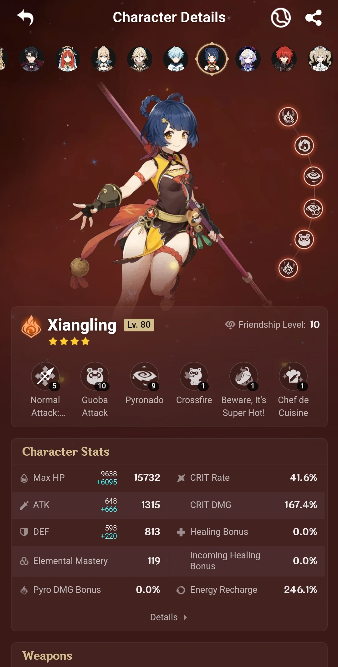 Xiangling build Genshin Impact | HoYoLAB