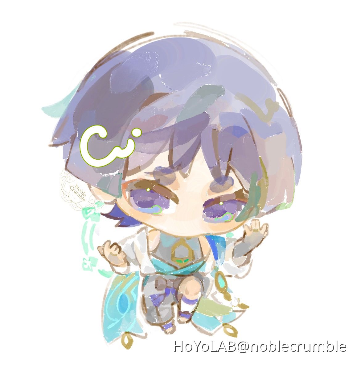 Chibi Wanderer Genshin Impact | HoYoLAB