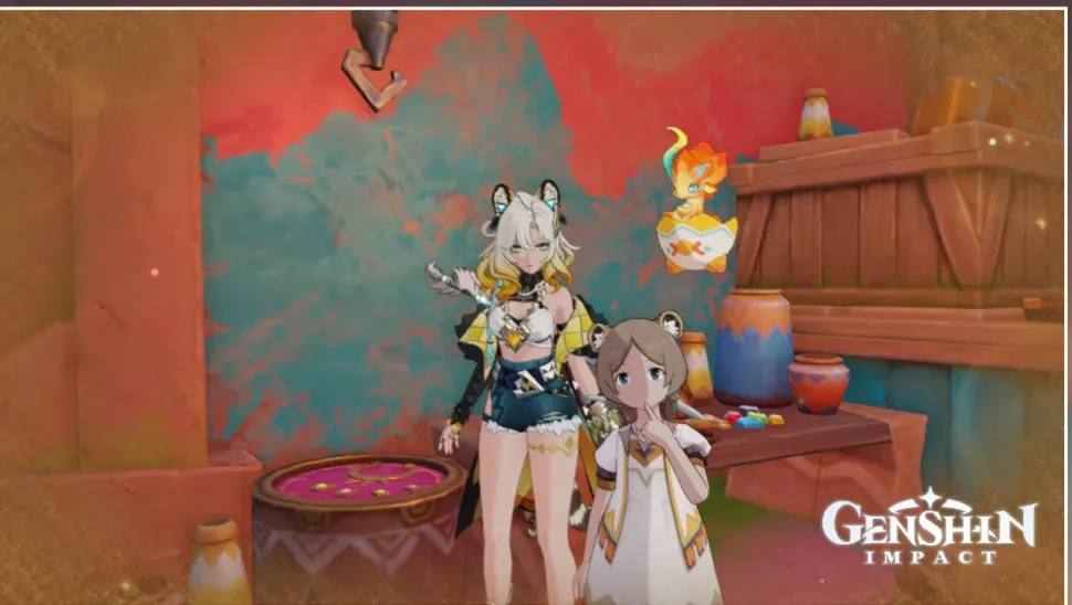 Xilonen and her adopted daughter Genshin Impact | HoYoLAB