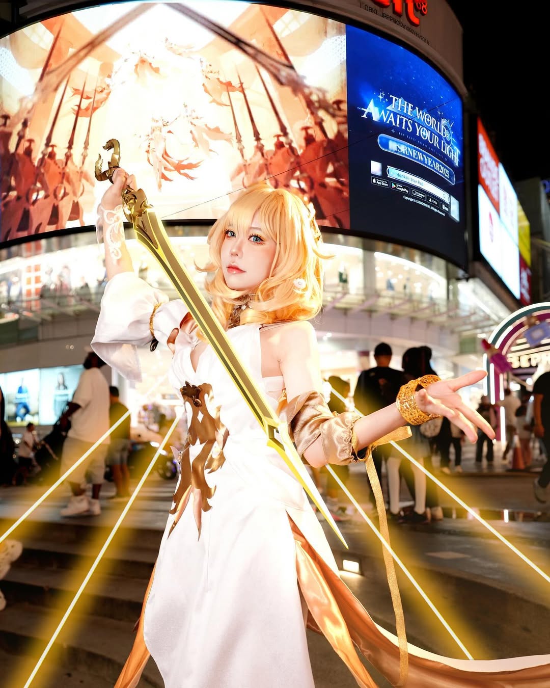 Aglaea Official Cosplay for HSR 3.0 Promotion by Hoyo in Kuala Lumpur ...