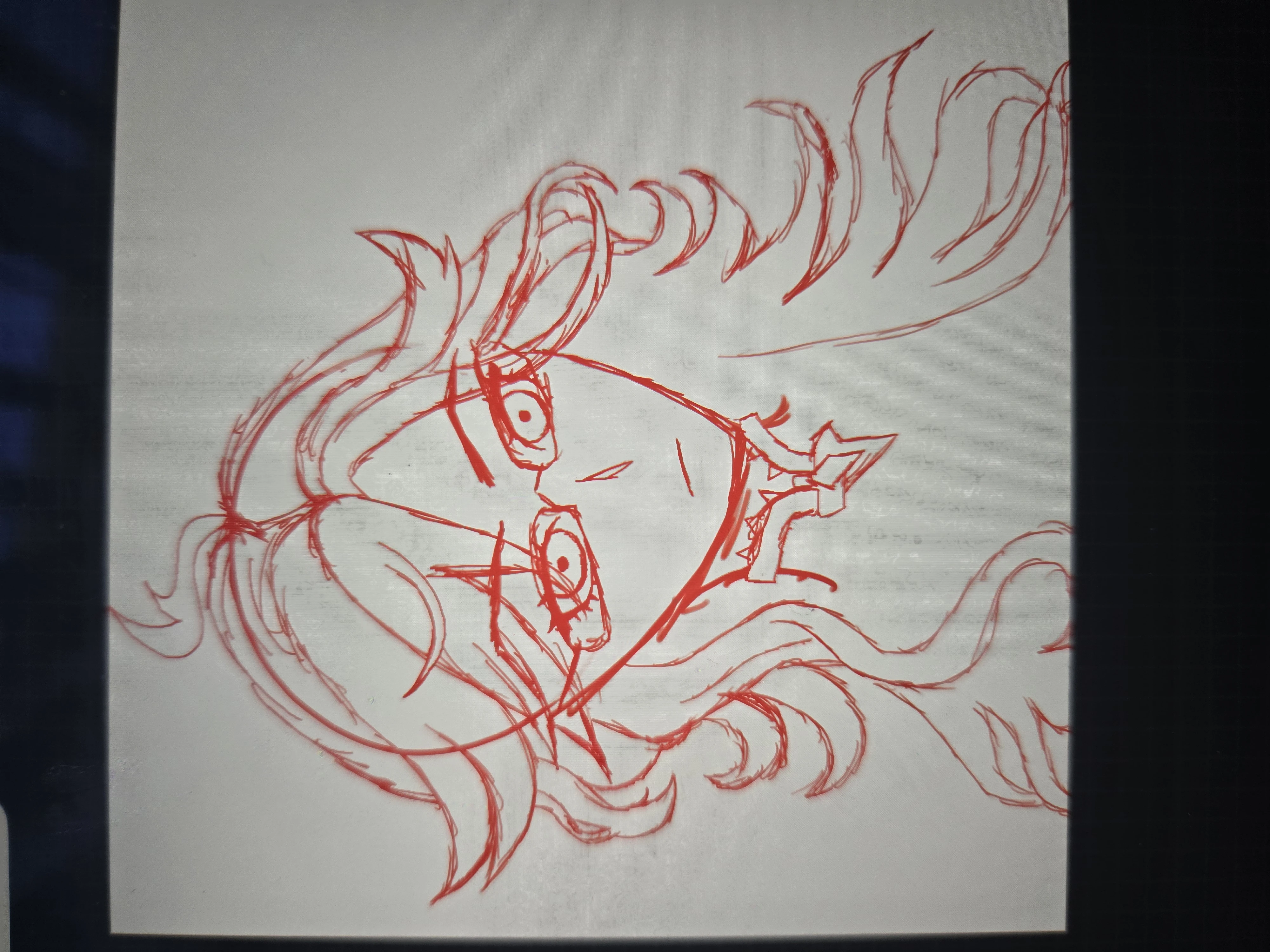 Making Maviuka (the queen) fanart so I can have luck getting her ...