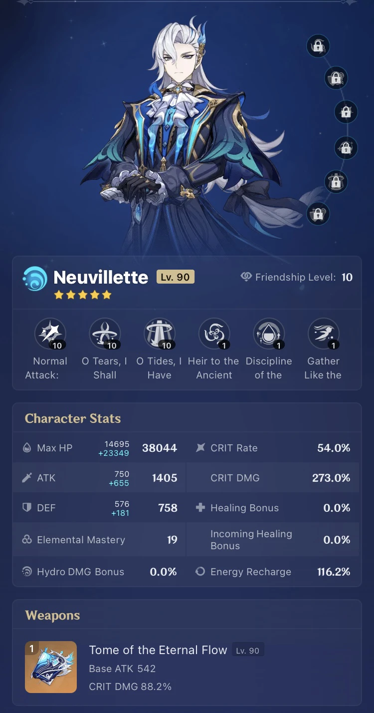 Neuvillette build ^^ Genshin Impact | HoYoLAB