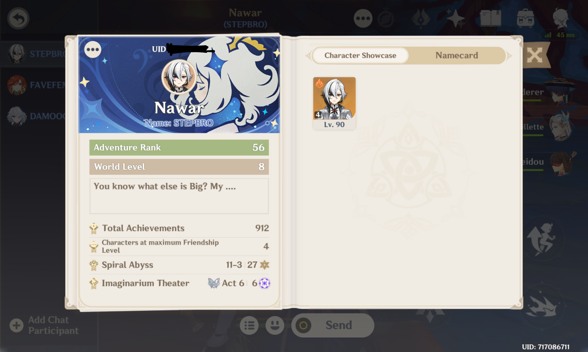 ALWAYS HIS BIOS OML Genshin Impact | HoYoLAB