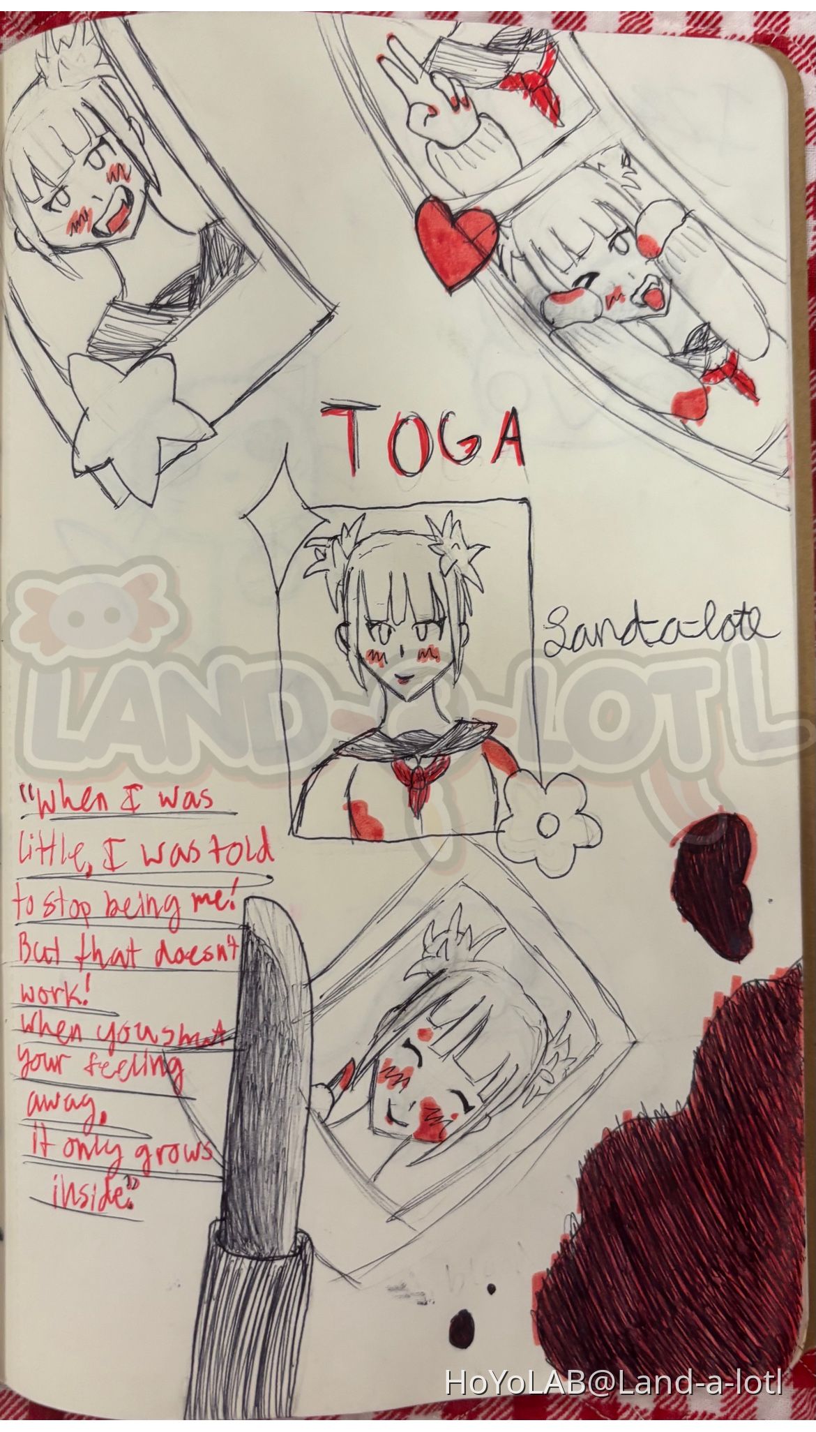 Toga year book thing | HoYoLAB