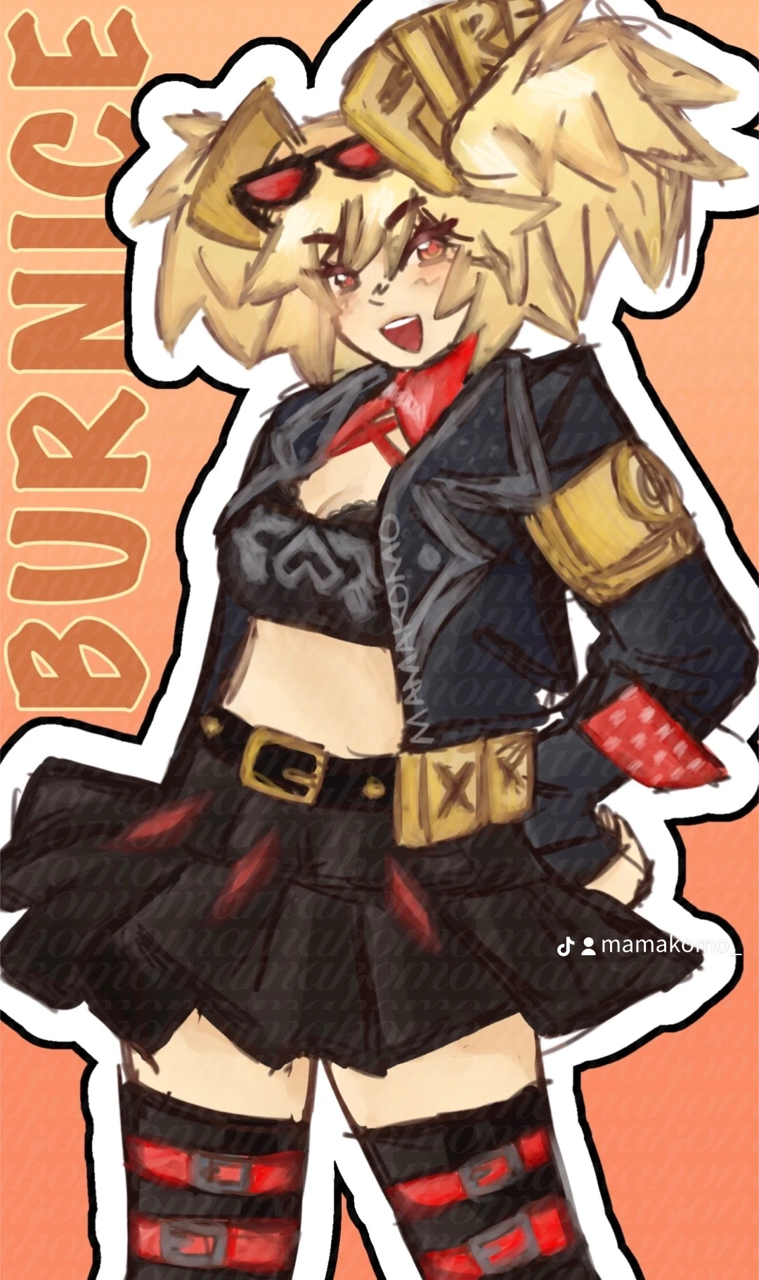 Burnice! (Drawing Requested) Zenless Zone Zero | HoYoLAB