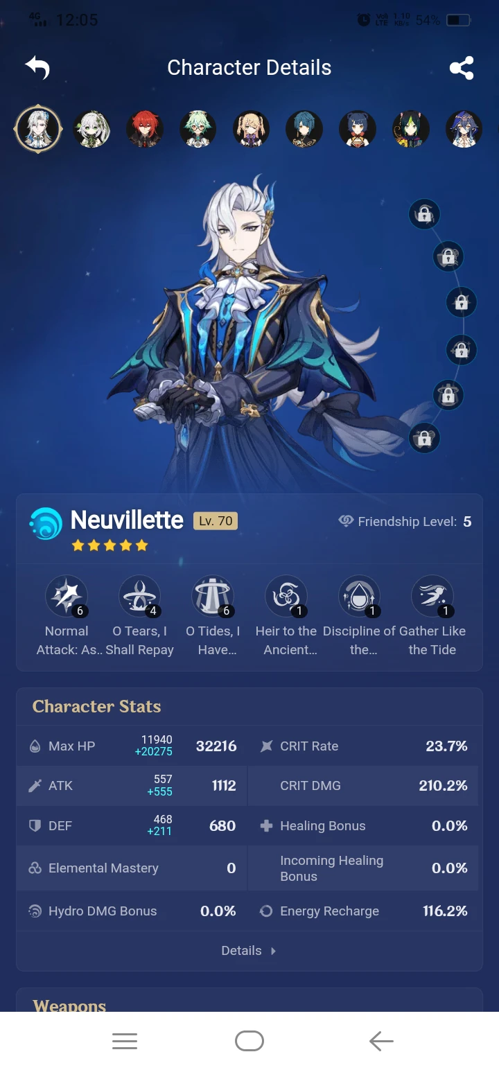 rate my build and suggest any changes in artefacts Genshin Impact | HoYoLAB