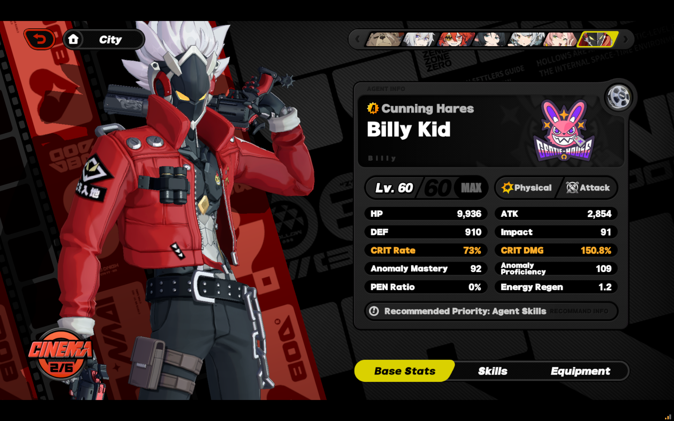 wip billy build!! Zenless Zone Zero | HoYoLAB