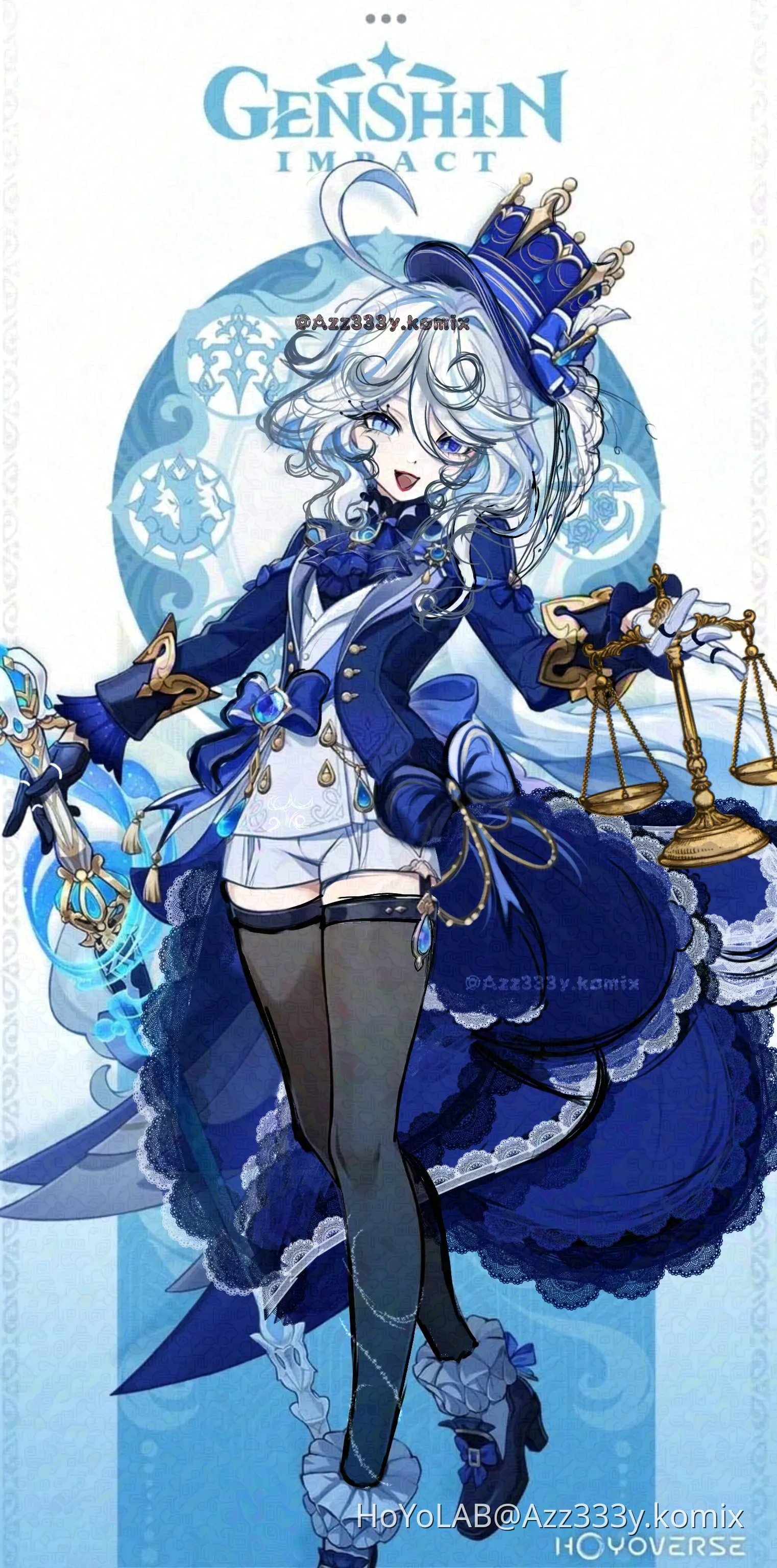 finally finished furina redesign!! ★ Genshin Impact | HoYoLAB