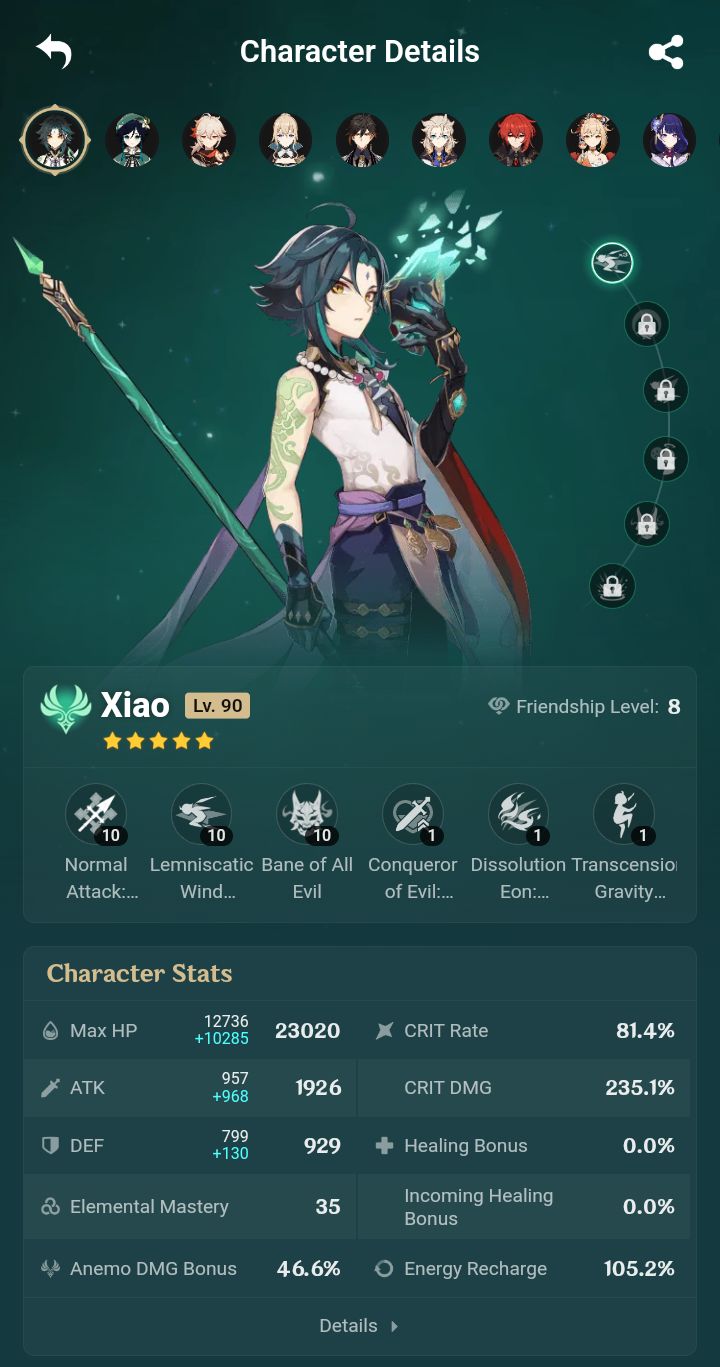 rate my f2p xiao build :3 Genshin Impact | HoYoLAB