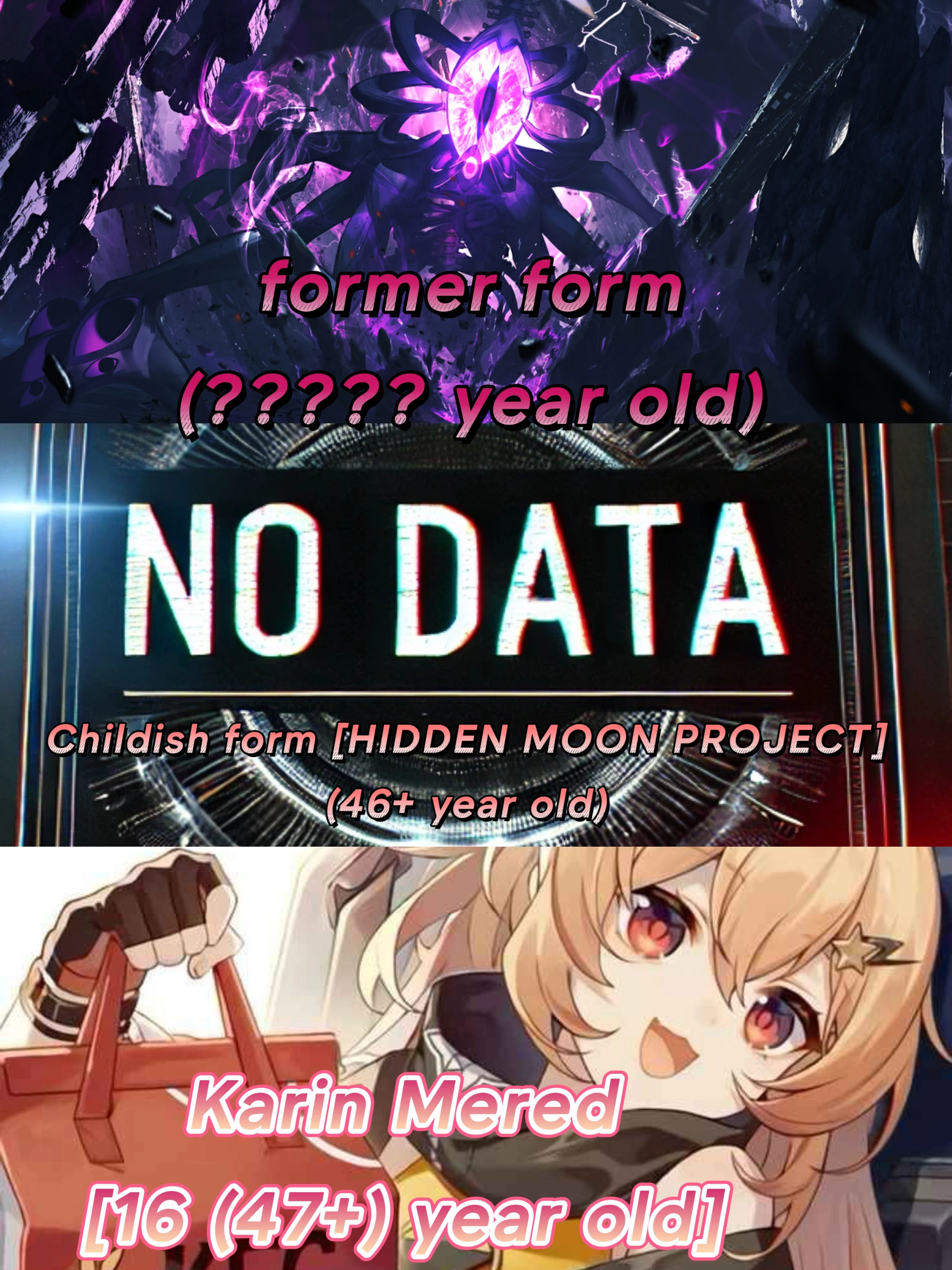 The ages of the main characters in GGZ is kinda... Honkai Impact 3rd ...