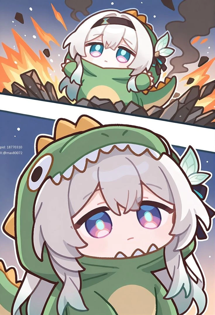 More dino firefly and chibi Honkai: Star Rail | HoYoLAB
