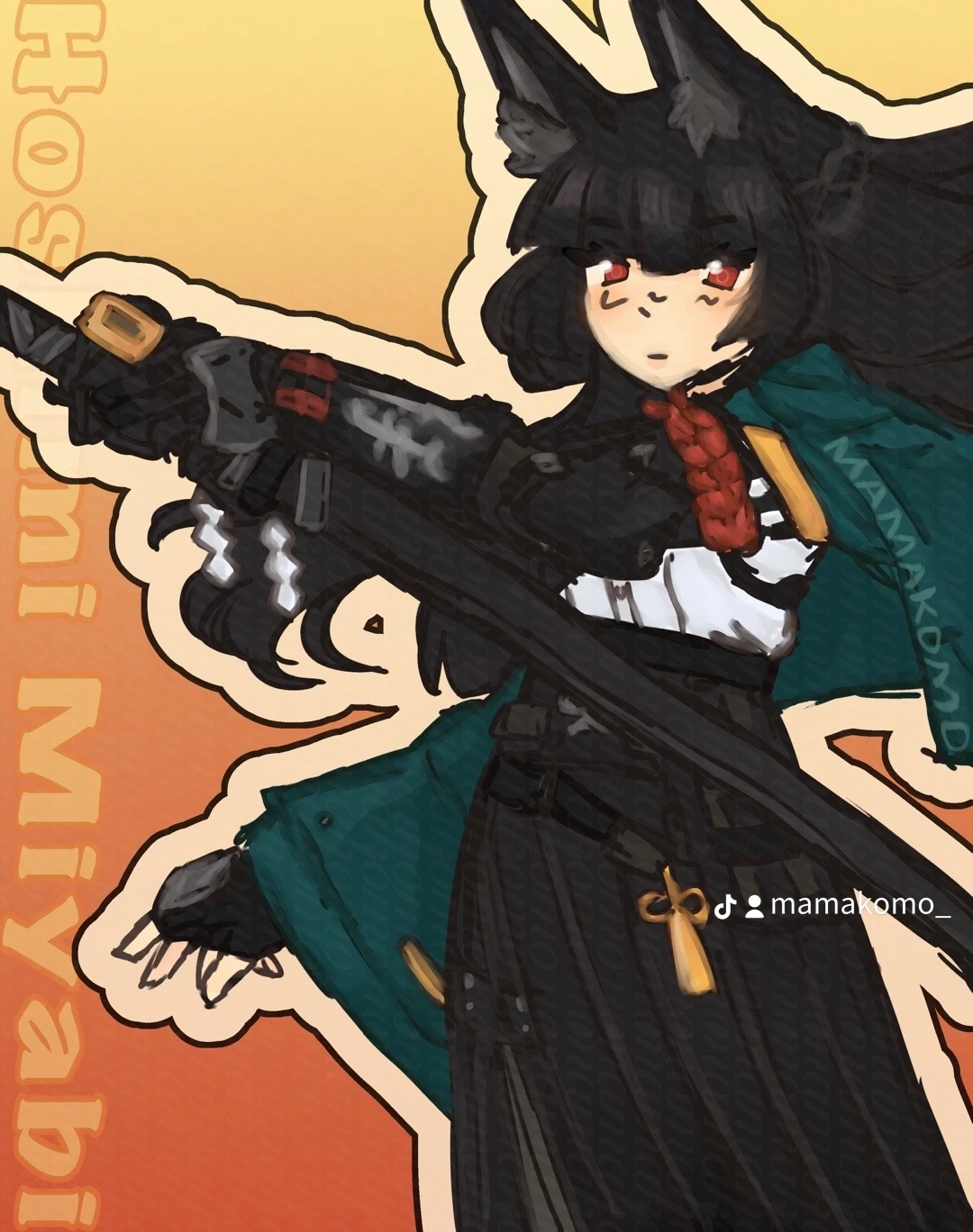 Hoshimi Miyabi! (Drawing Requested) Zenless Zone Zero | HoYoLAB