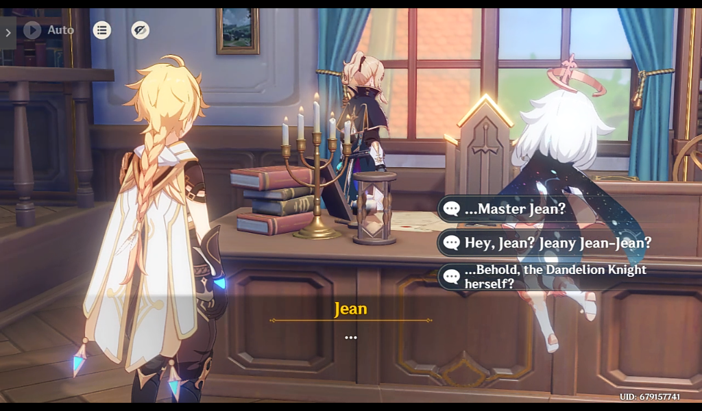 What are these dialogue options? Genshin Impact | HoYoLAB