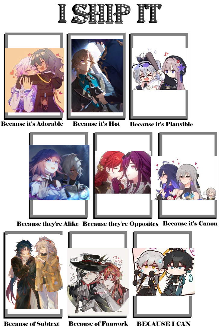 I ship it and I don't ship it Honkai: Star Rail | HoYoLAB