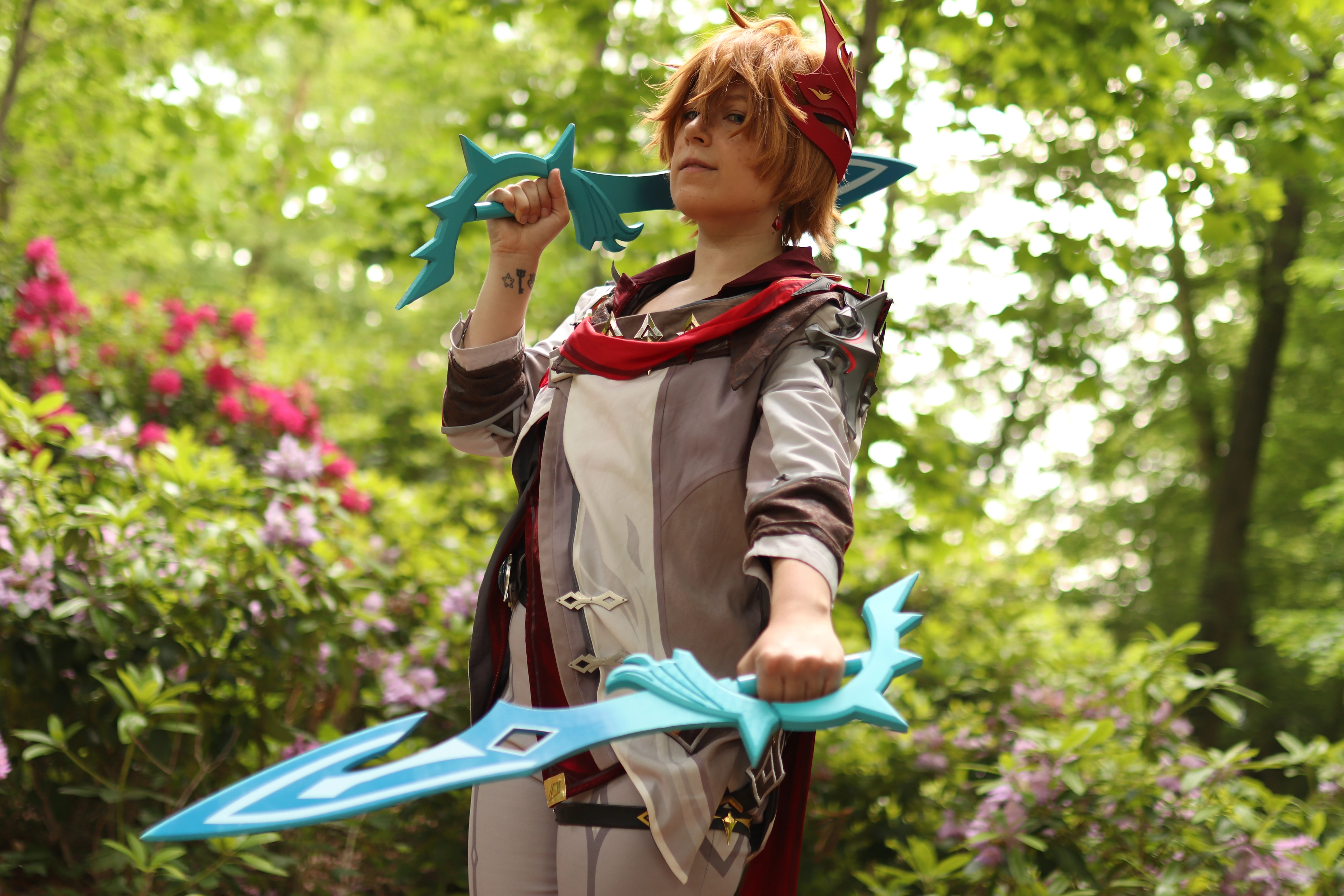 More pictures of my Childe cosplay 🐳 Genshin Impact | HoYoLAB