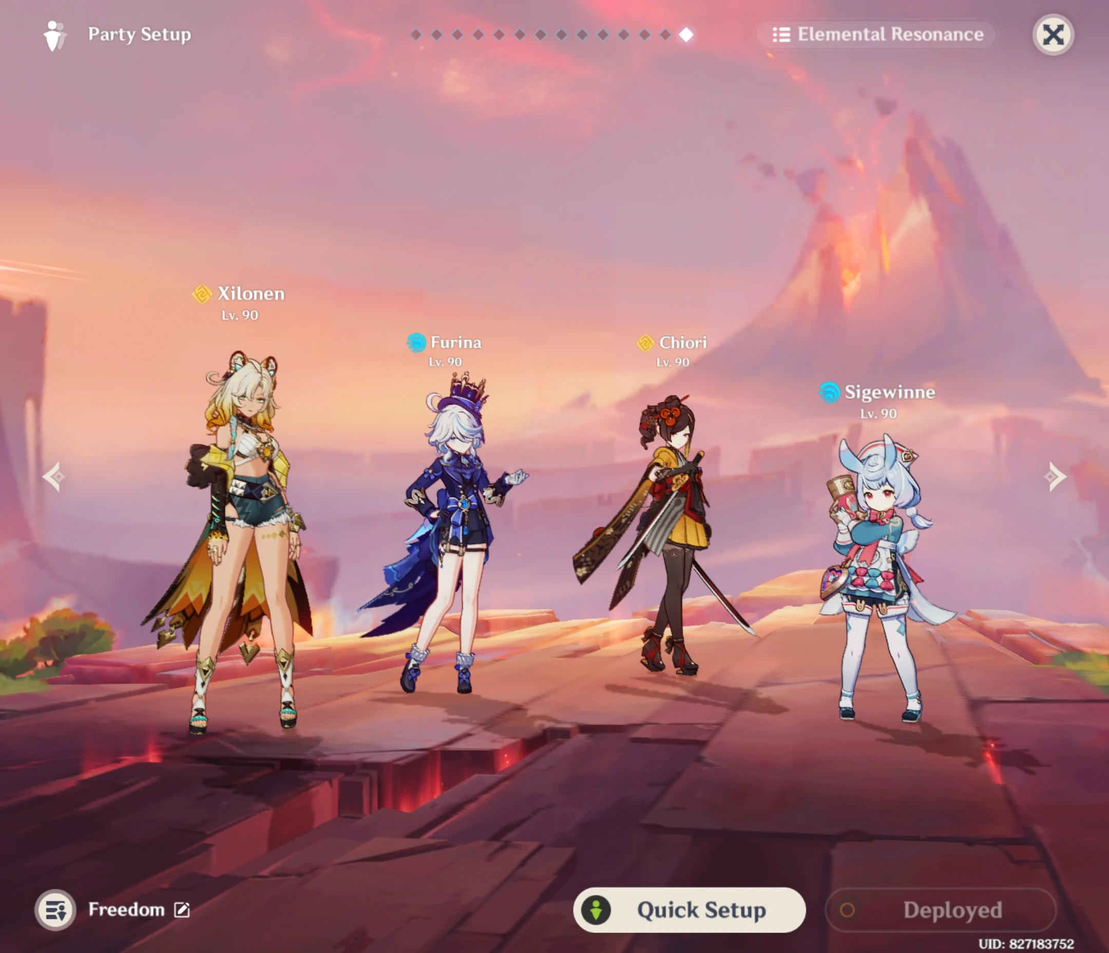 My current party comp Genshin Impact | HoYoLAB