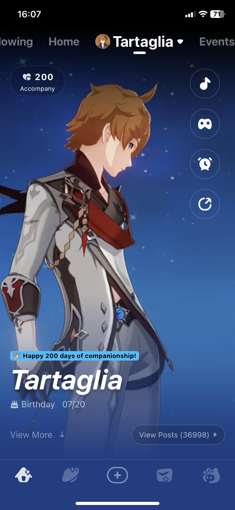 200 days of showing my love to my rich ginger Harbinger Husband Genshin ...