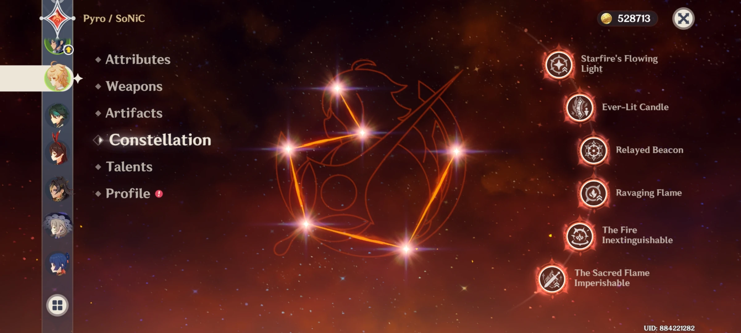 Finally C6 Pyro Traveler🔥🔥🔥 Genshin Impact | HoYoLAB