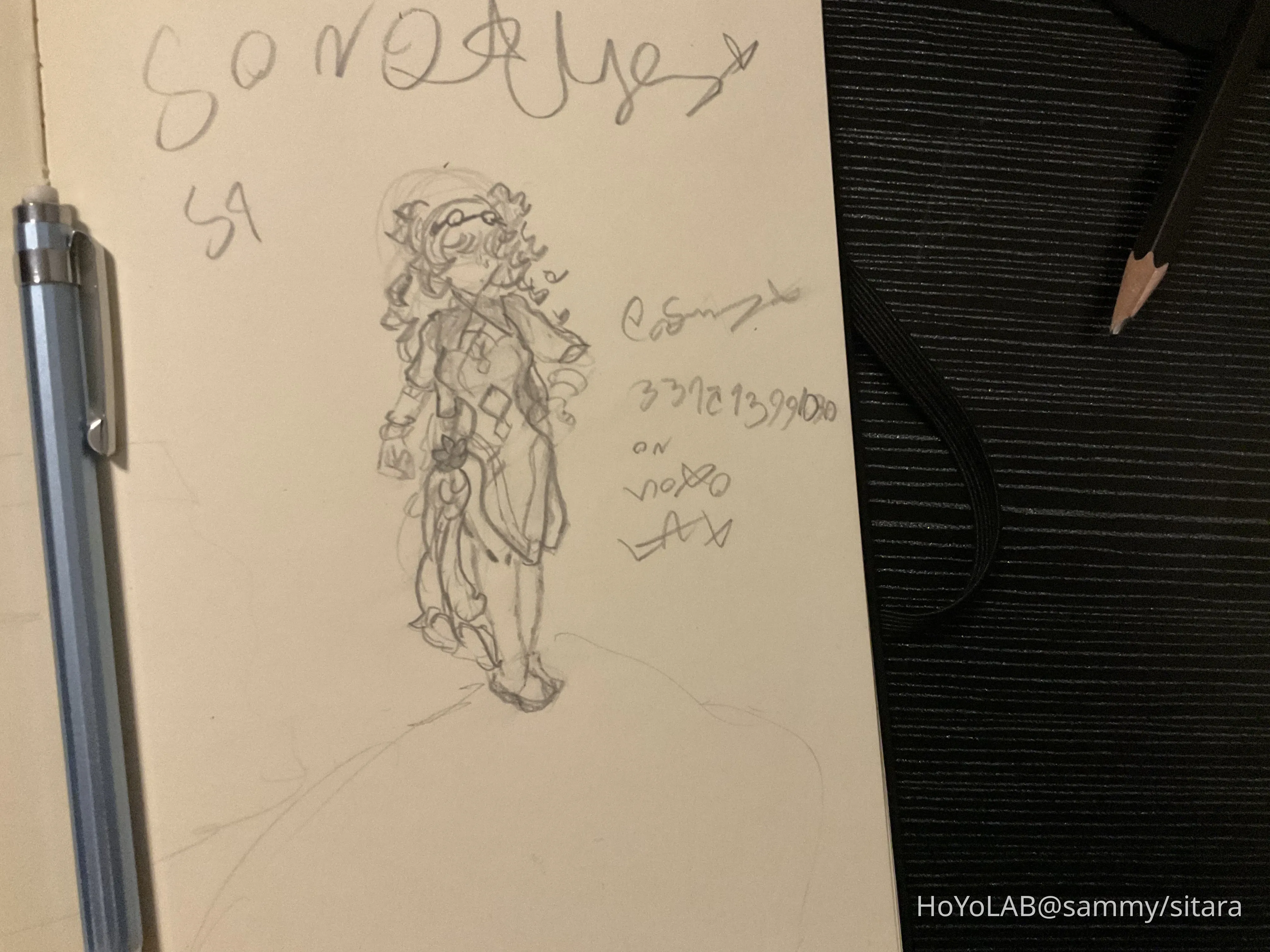 songque sketch Honkai Impact 3rd | HoYoLAB