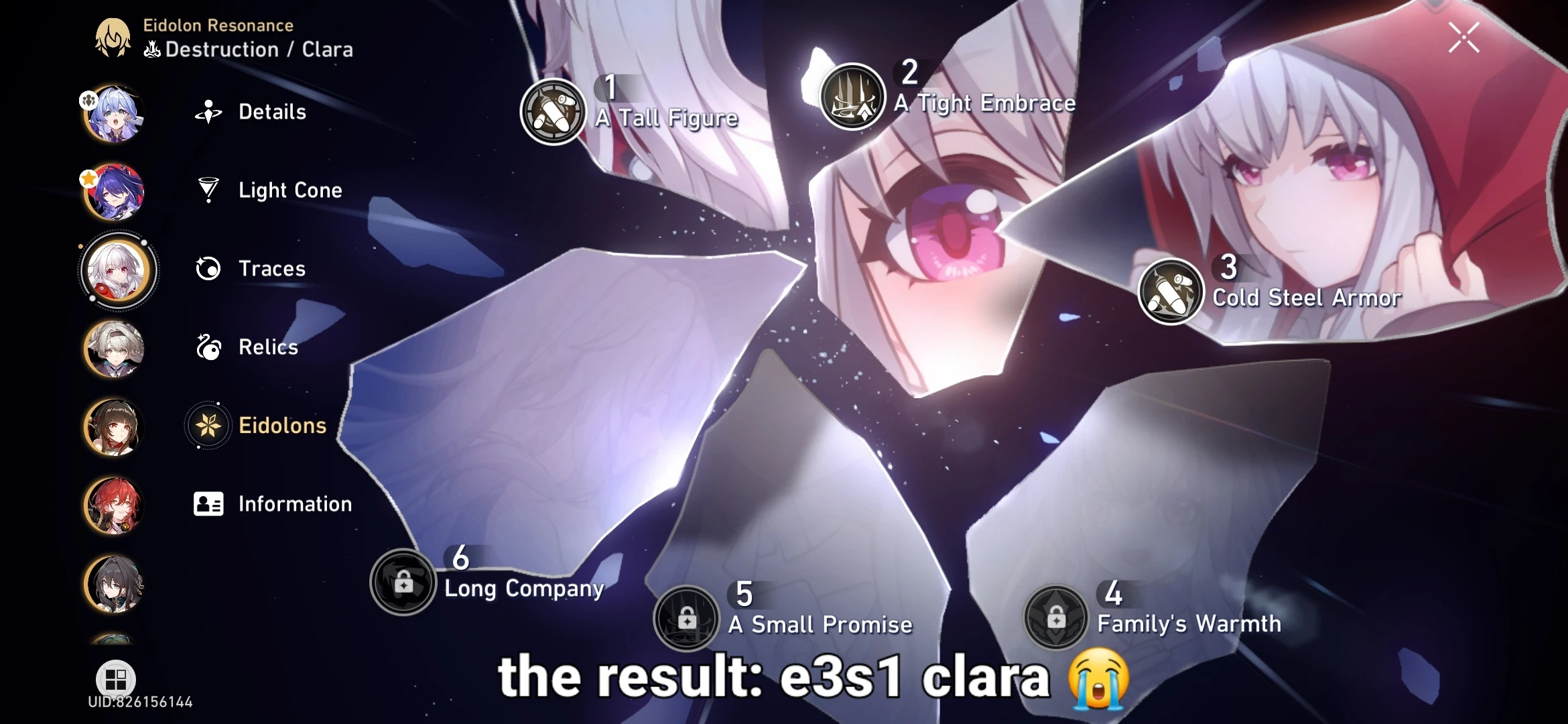 CLARA PLS STOP HAUNTING ME Honkai: Star Rail | HoYoLAB